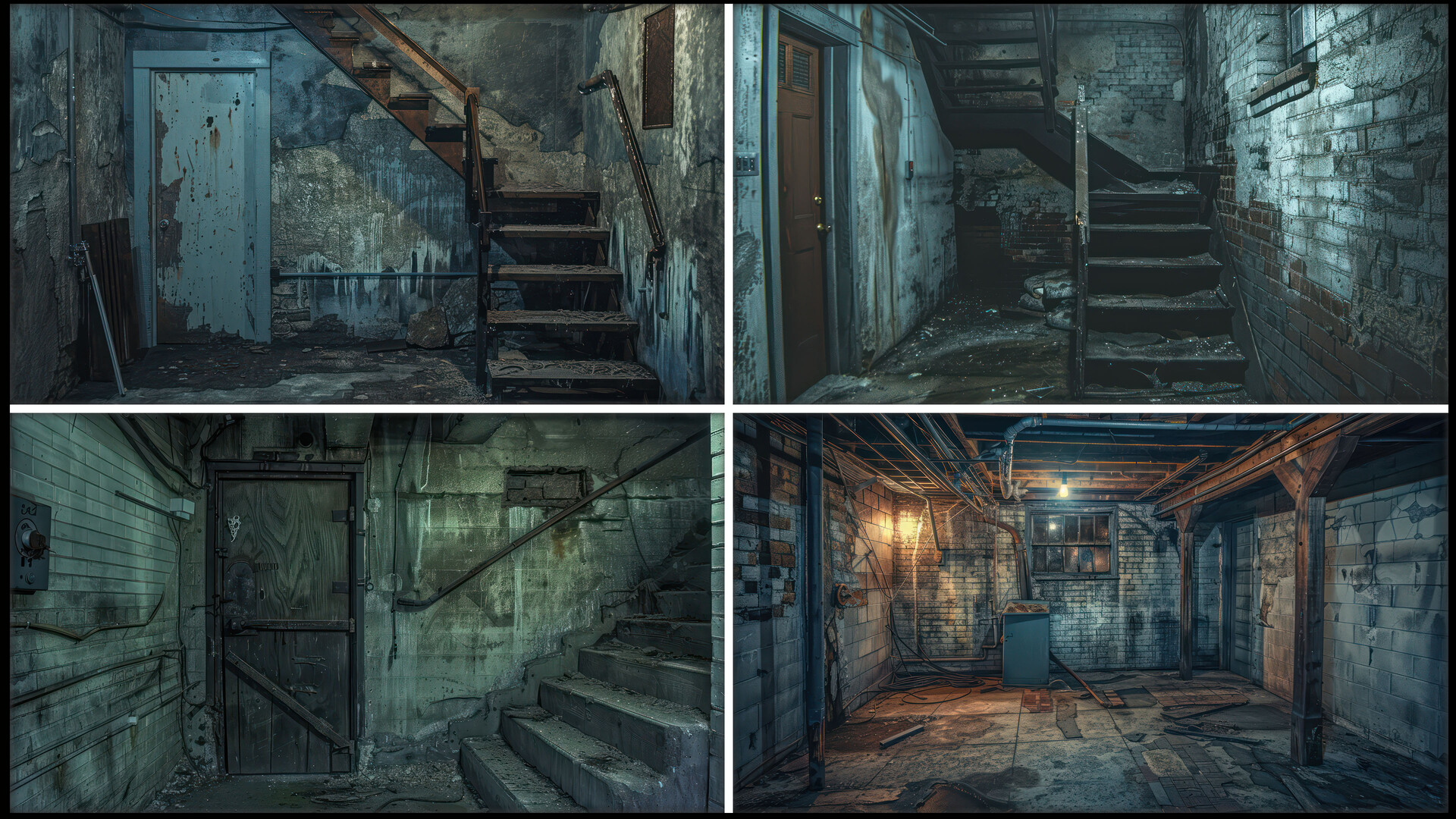 Ferial Concept - 🔹210 Creepy Basement - Environment Concept Reference ...