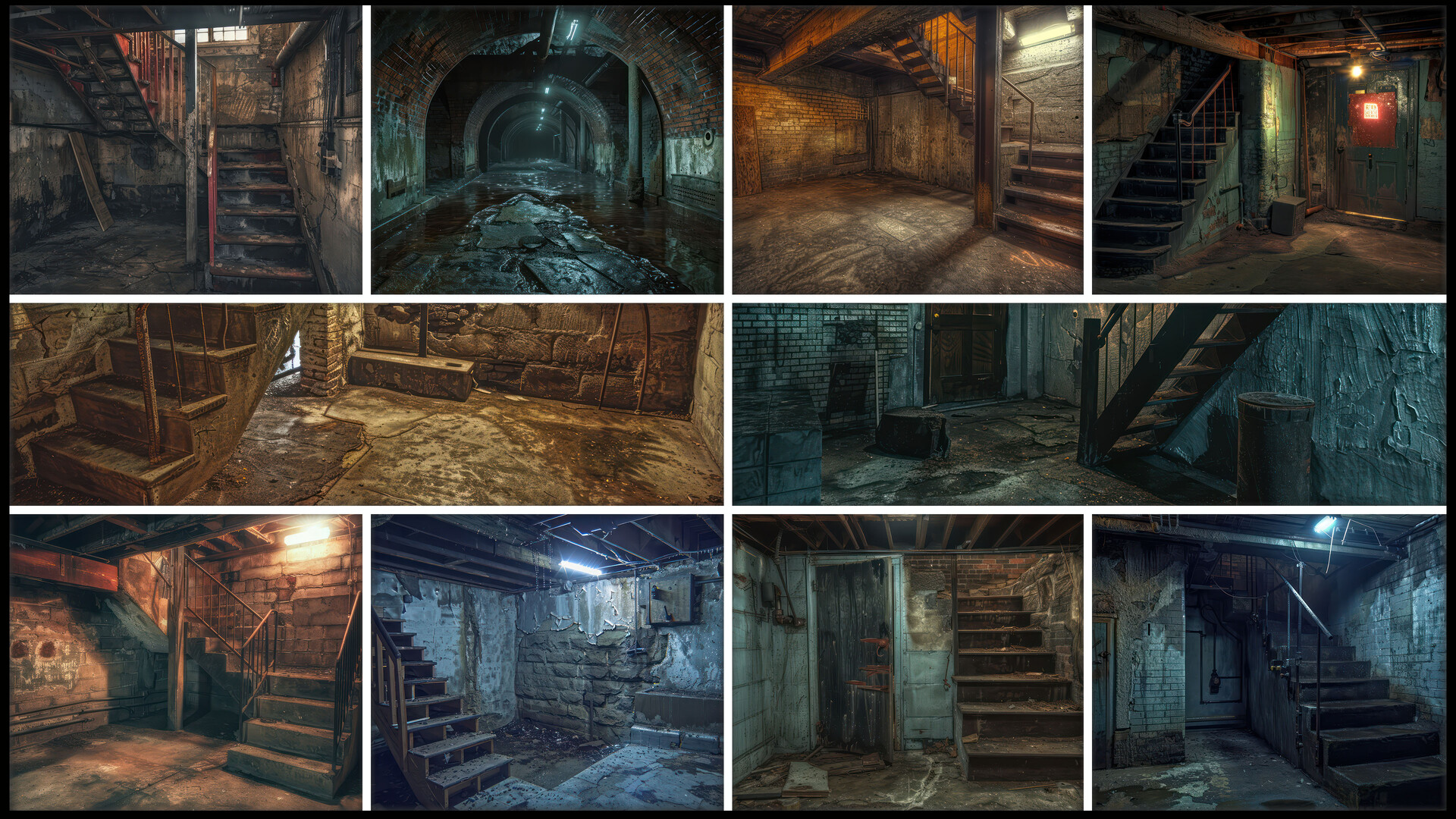 Ferial Concept - 🔹210 Creepy Basement - Environment Concept Reference ...