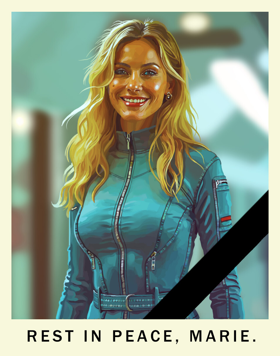 ArtStation - In Memory of Marie