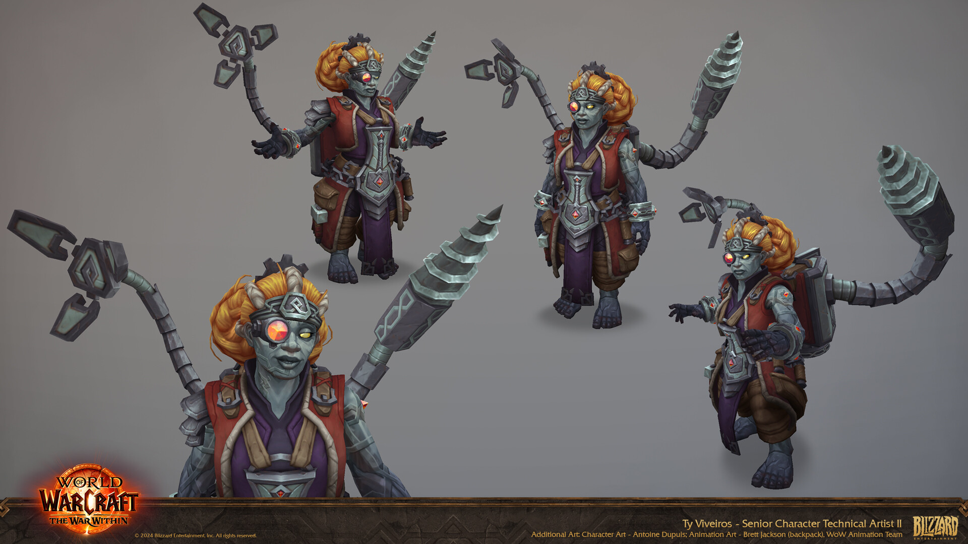 Ty Viveiros - World of Warcraft: The War Within - Character Smooth Skinning