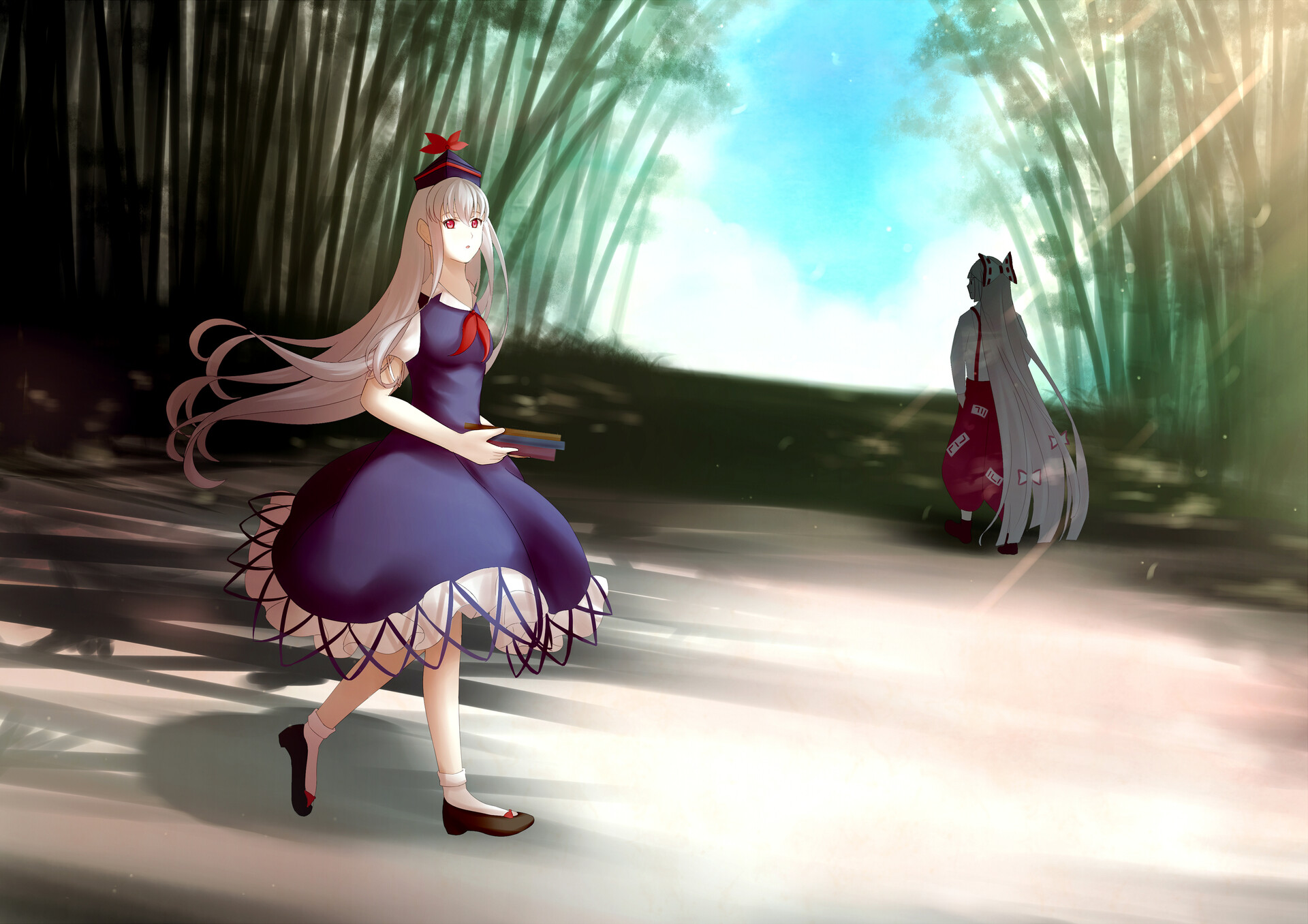 imperishable night wallpaper