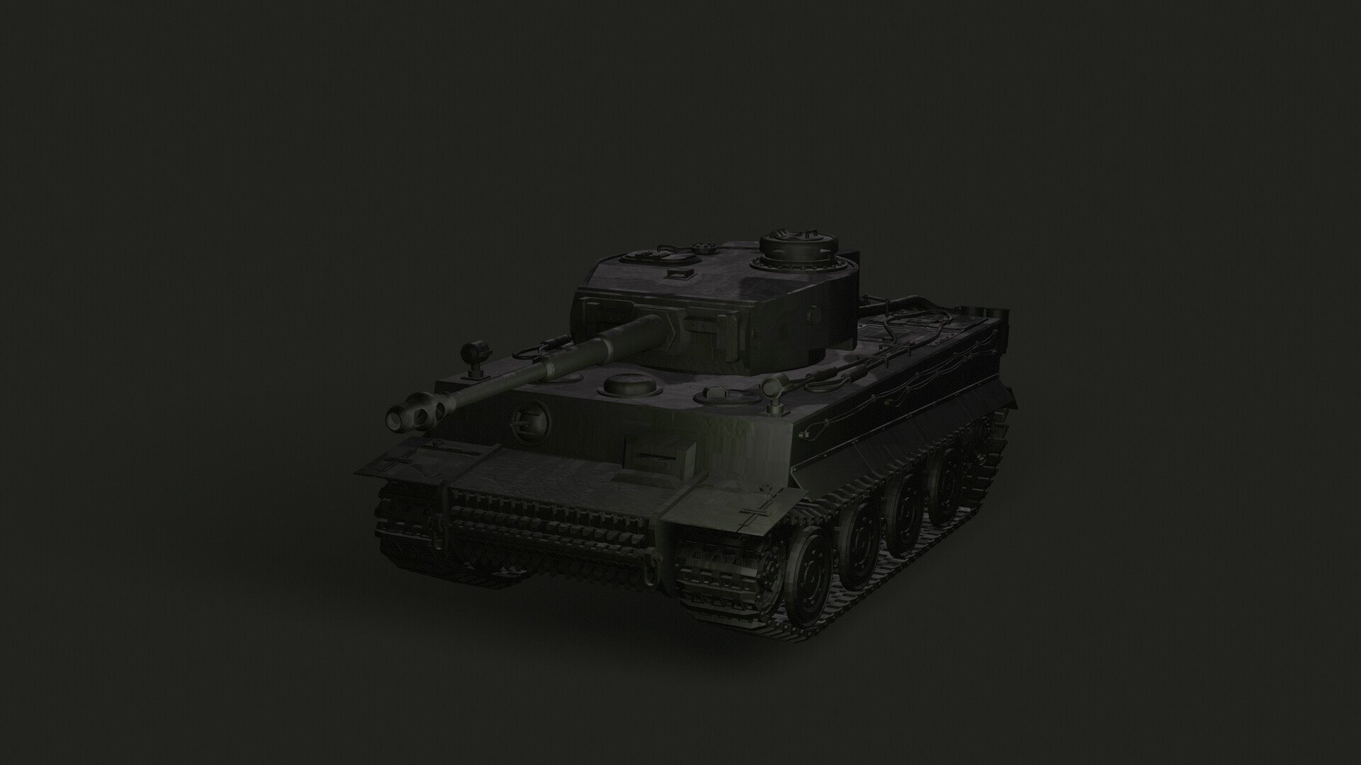 ArtStation - Tiger Tank
