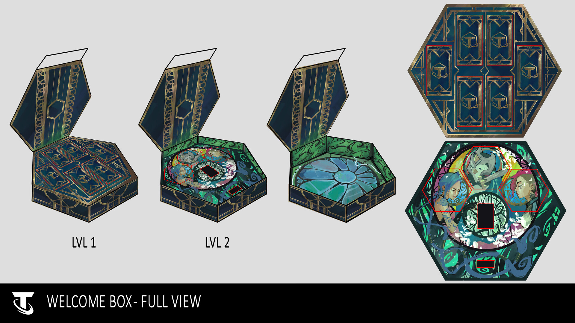 Carmen Carballo (WANDAKUN) - TFT GIFT BOX - Concept Art