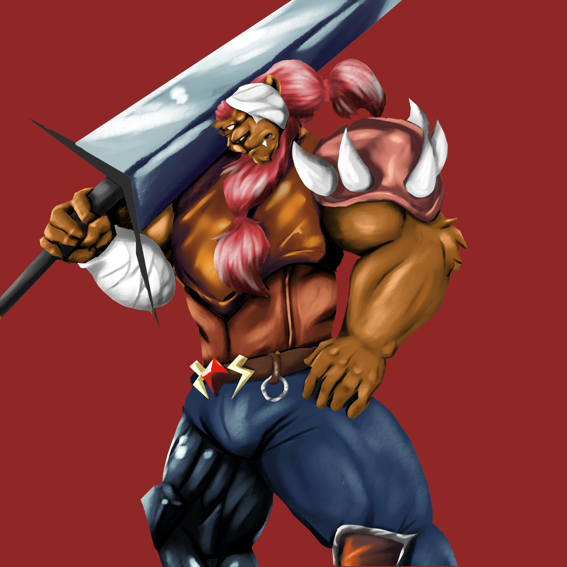 ArtStation - Leom the swordman