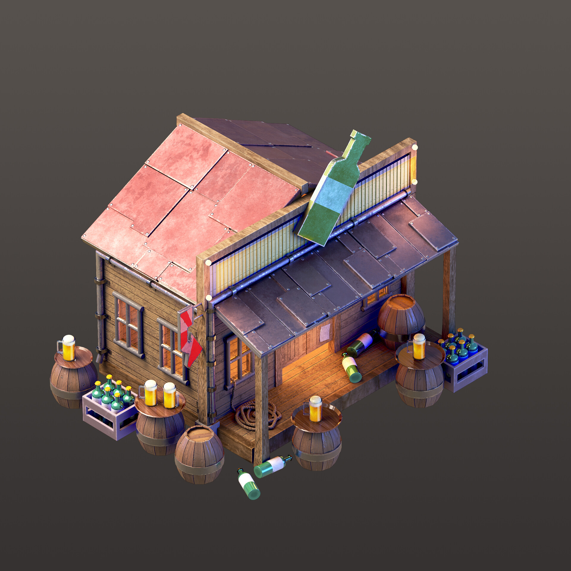 ArtStation - Bar
