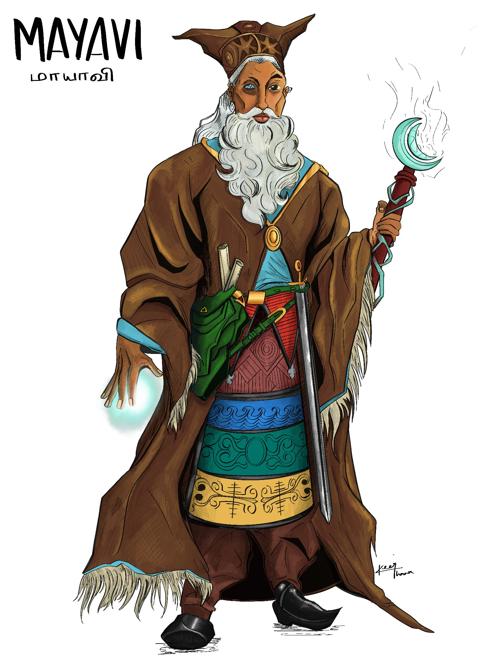 ArtStation - Maayavi (The wizard)