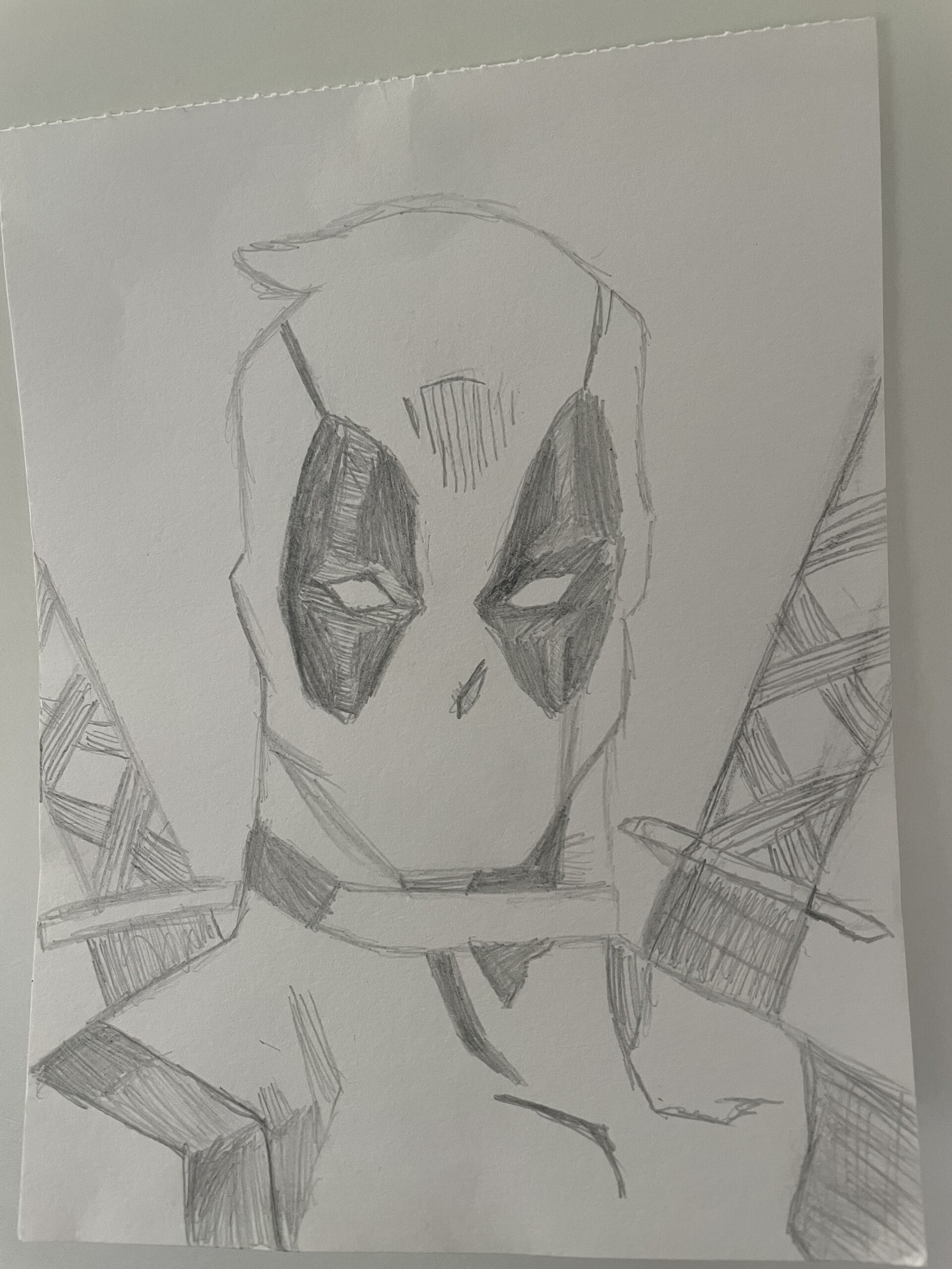 ArtStation - Deadpool sketch