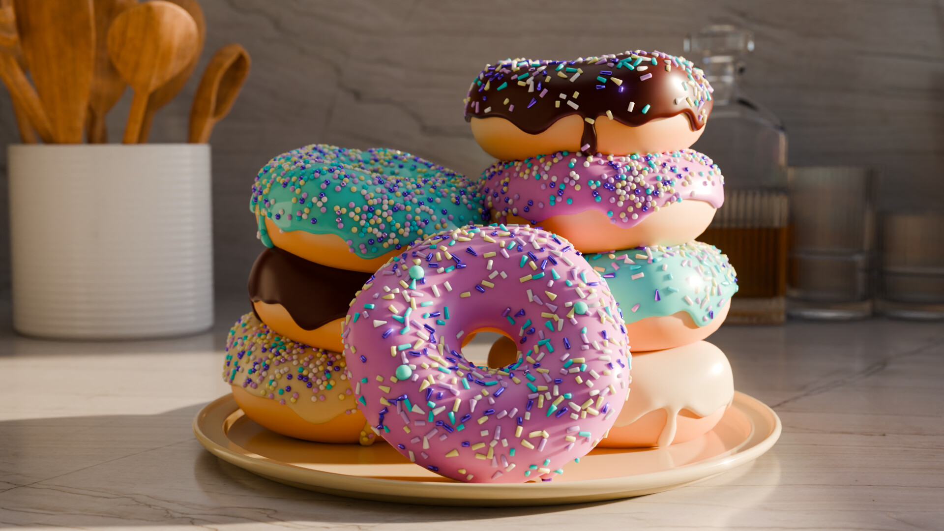 ArtStation - Donut Blender Model