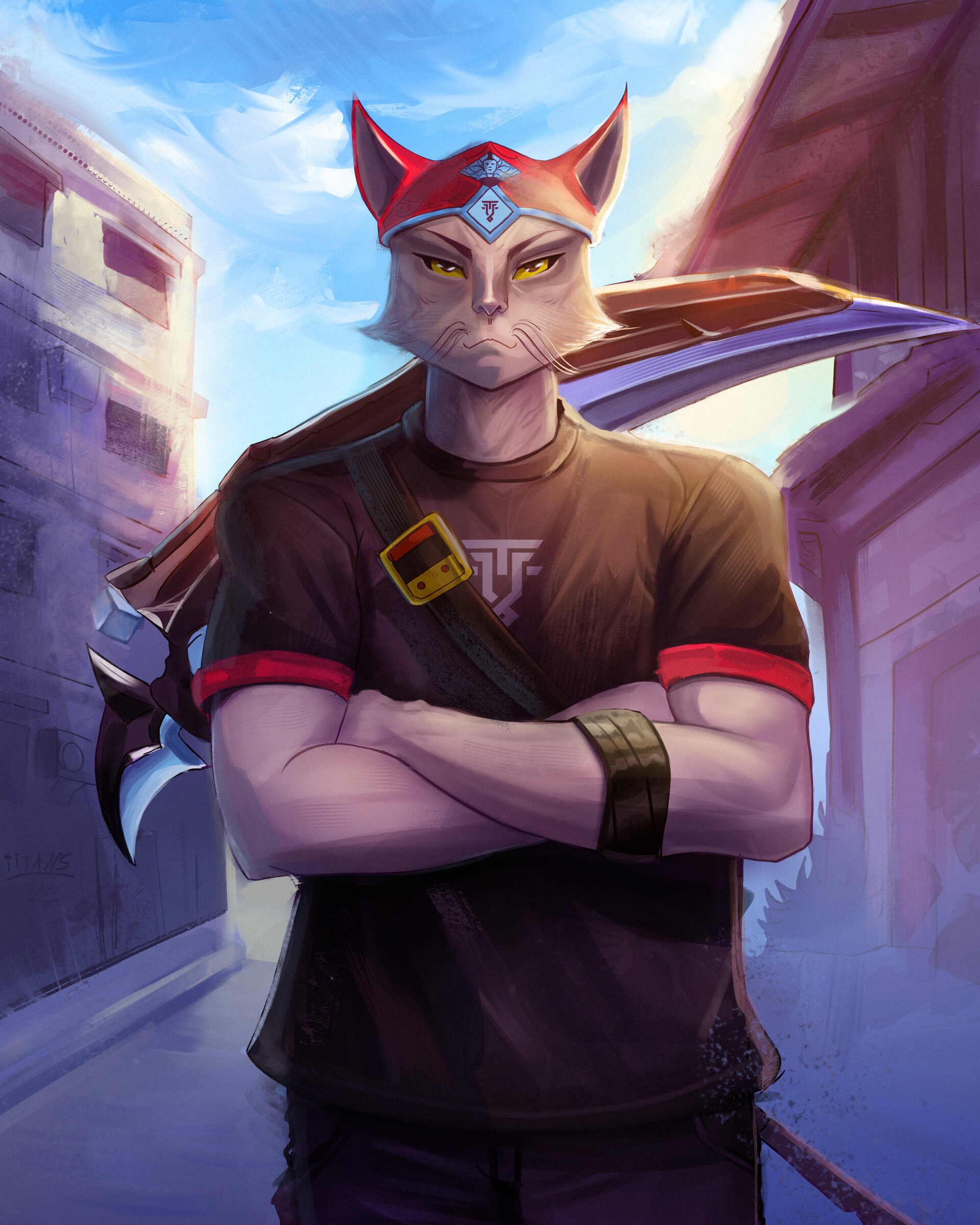 ArtStation - e-sport illustration