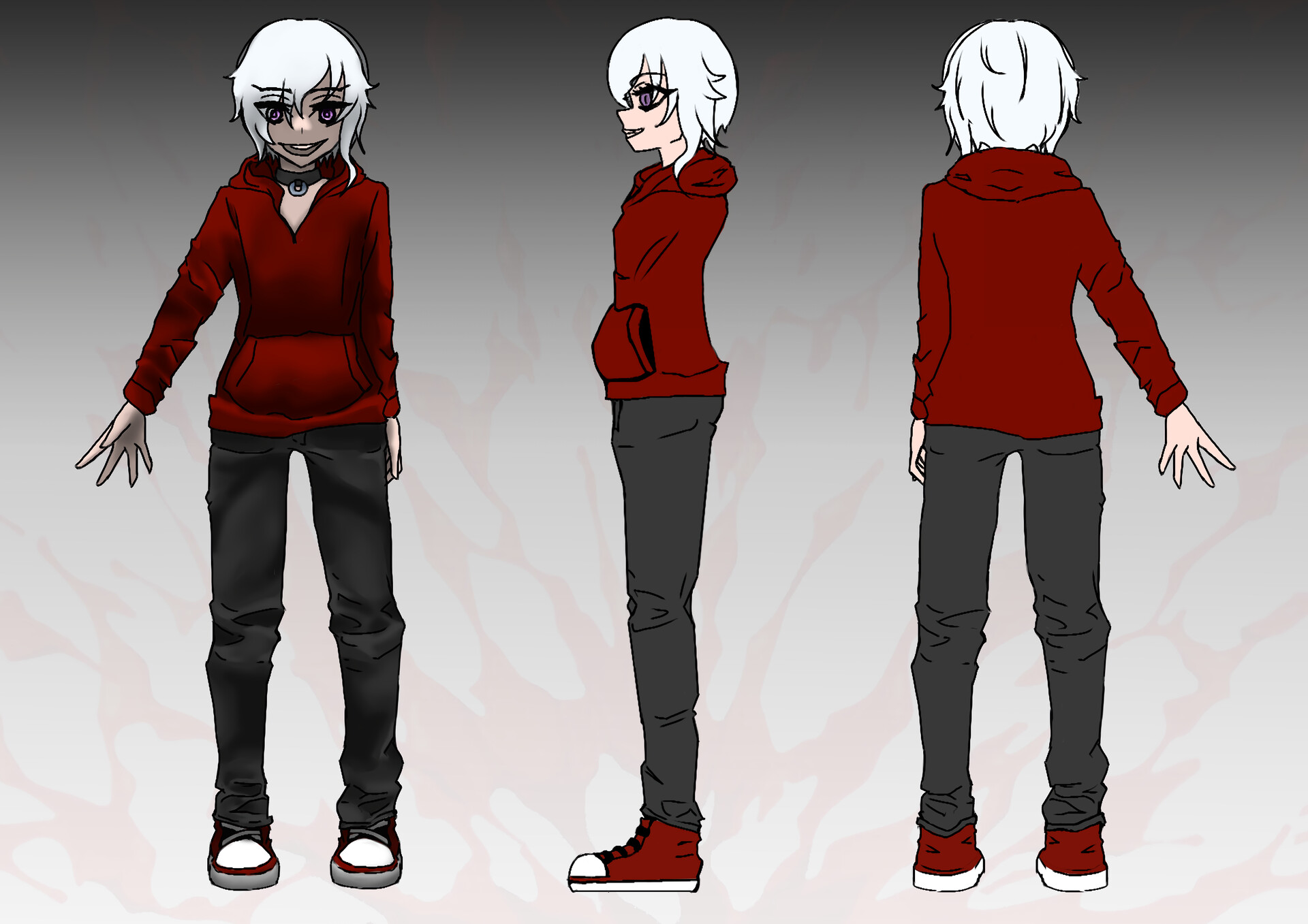 ArtStation - Red psycho guy