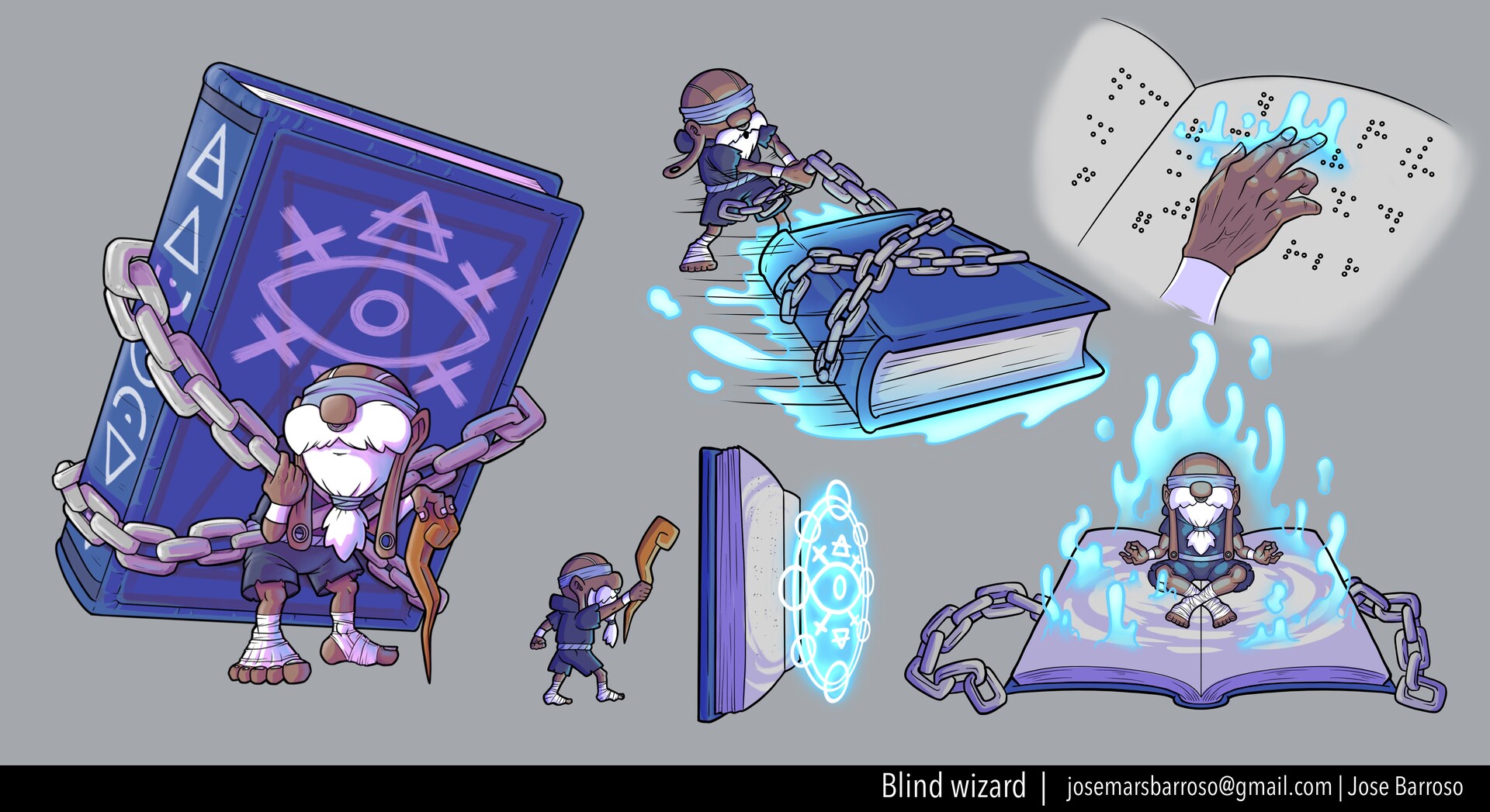 ArtStation - Blind wizard