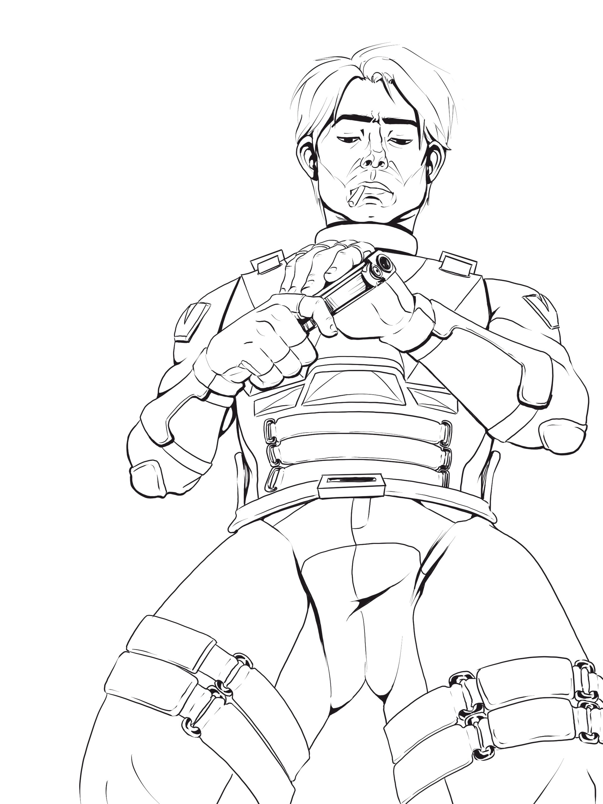 soldier boy coloring pages