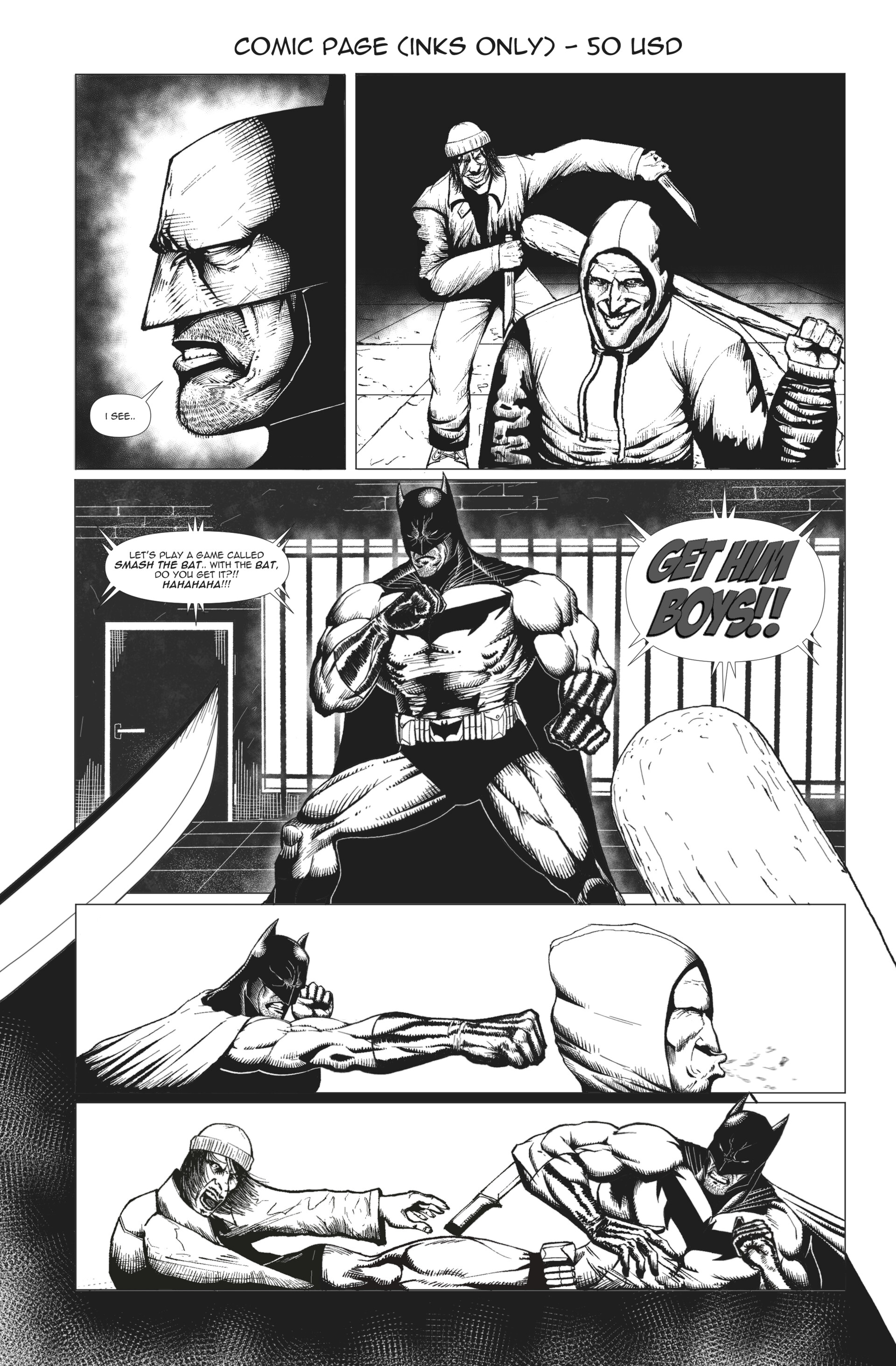 ArtStation - Comic pages - Rates