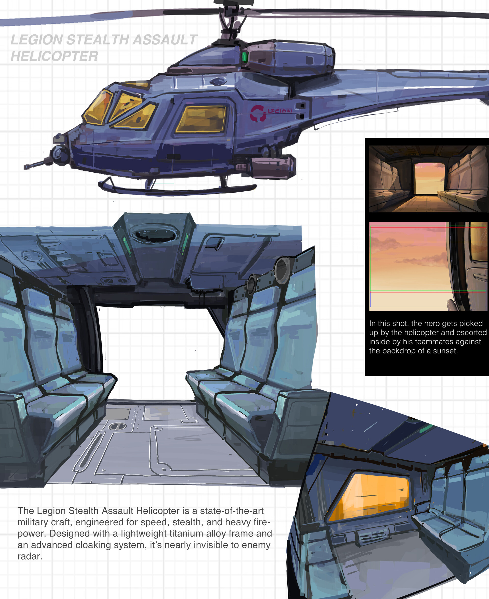 Yiz Chen - Lenovo Legion Commercial Animation: Vis Dev