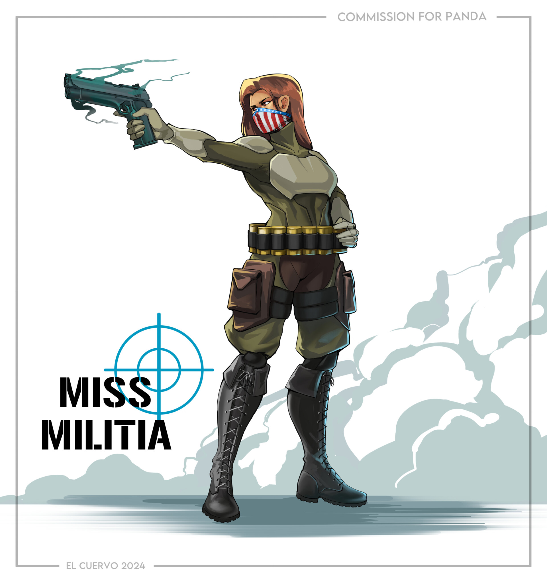 ArtStation - Parahumans - Miss Militia