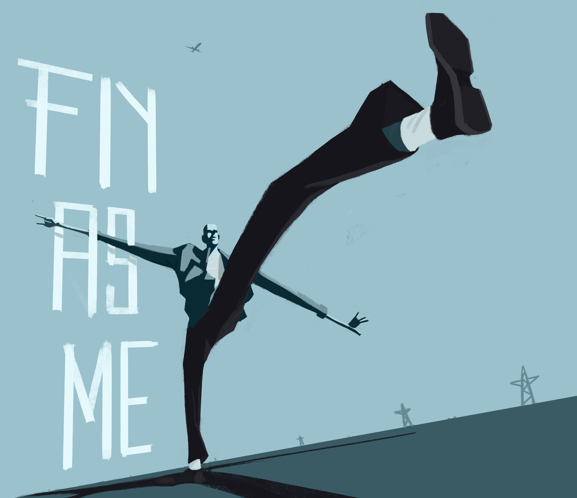 ArtStation - "Fly as me"