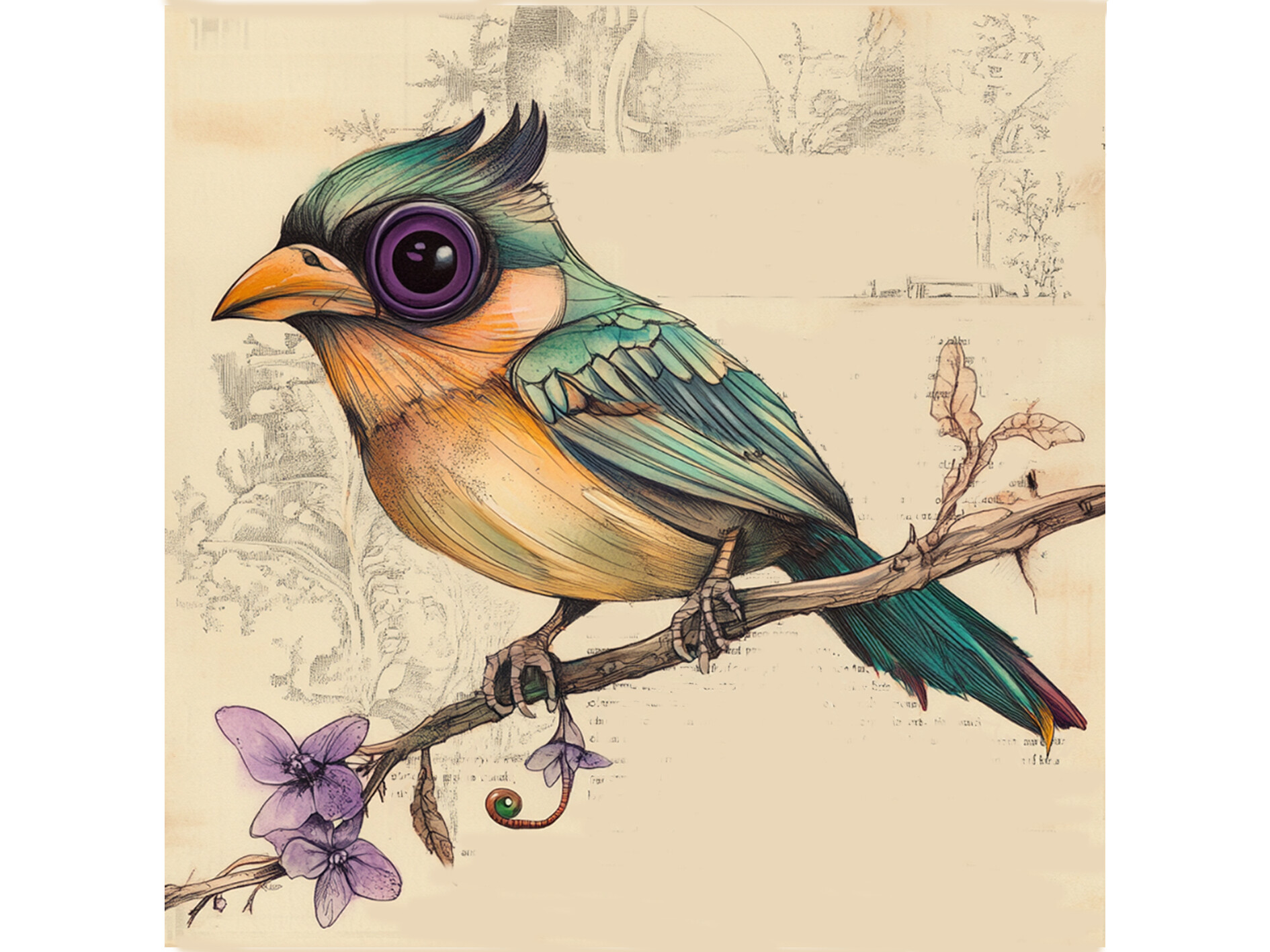 ArtStation - Enchanting Bird