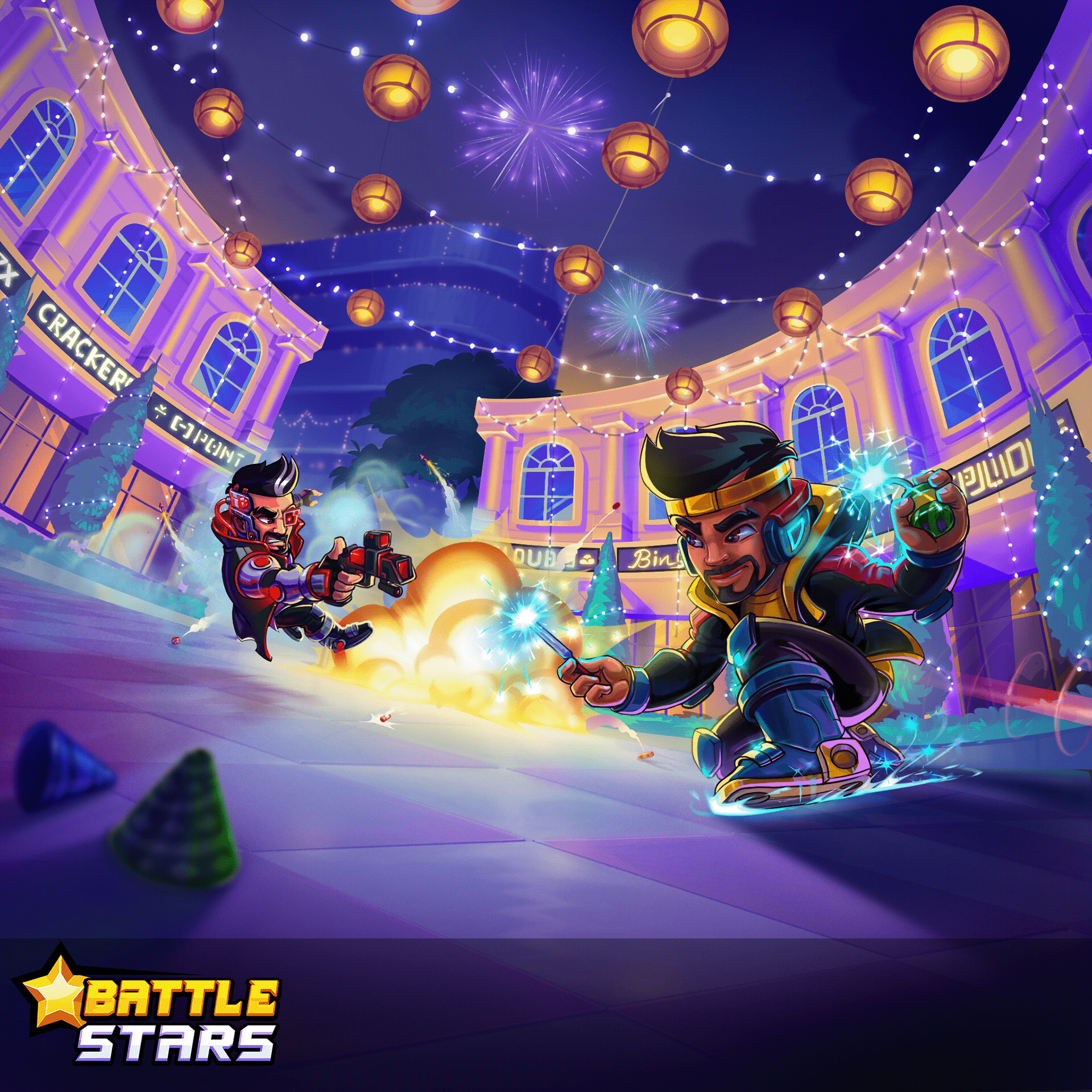 ArtStation - Battle Stars: 4v4 TDM & BR