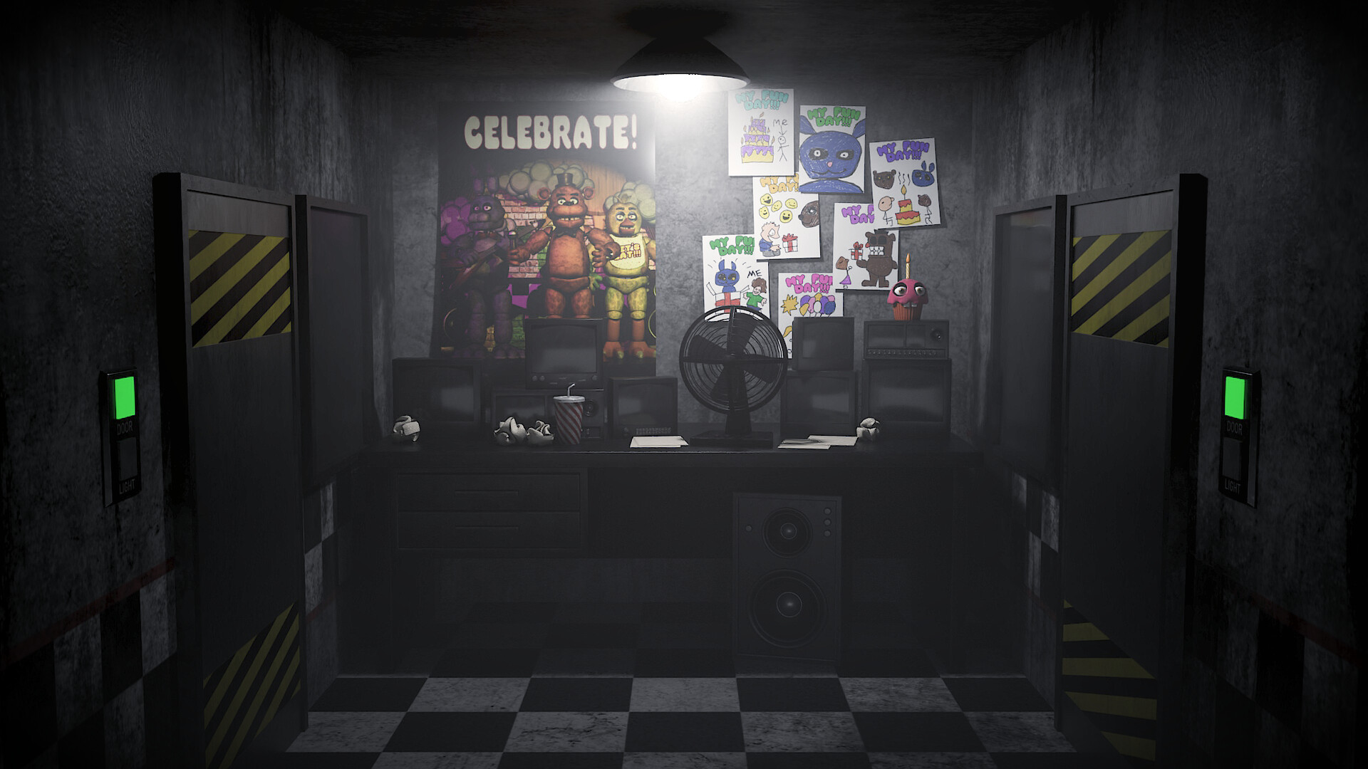ArtStation - FNAF 1 Office