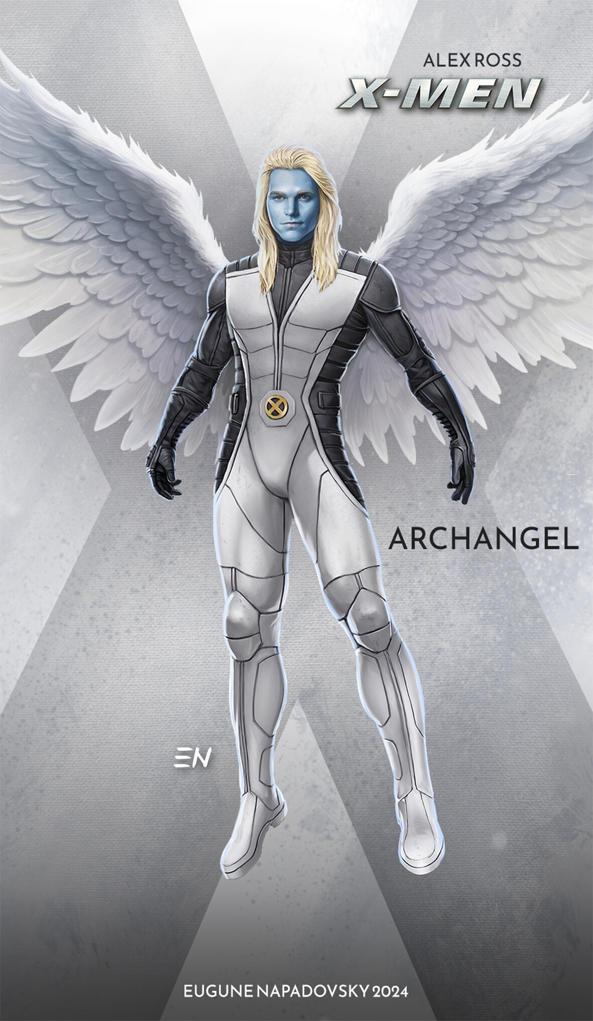 ArtStation - Archangel / Unused X-men concept. Fan art