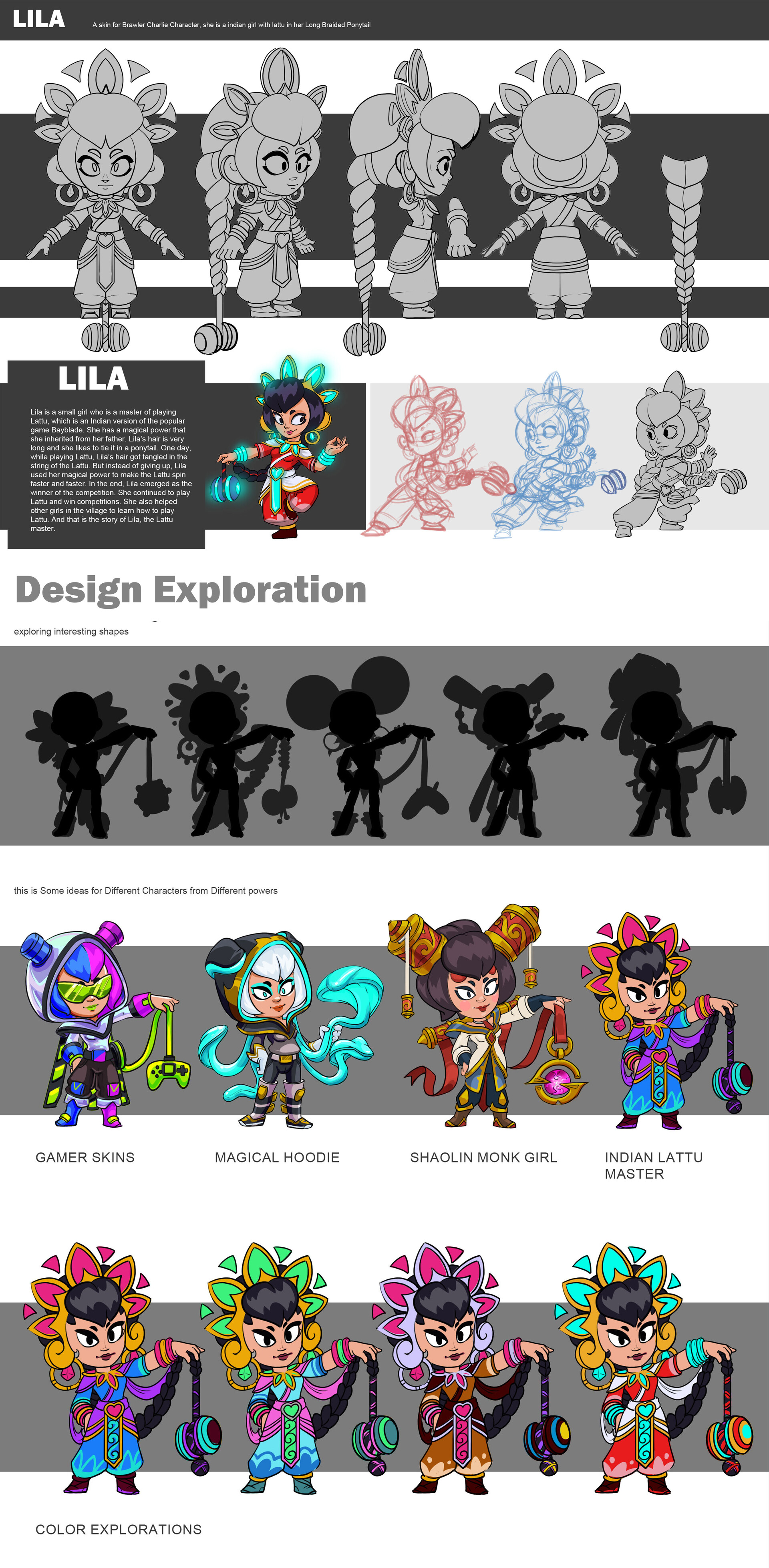 ArtStation - Lila : Character Design