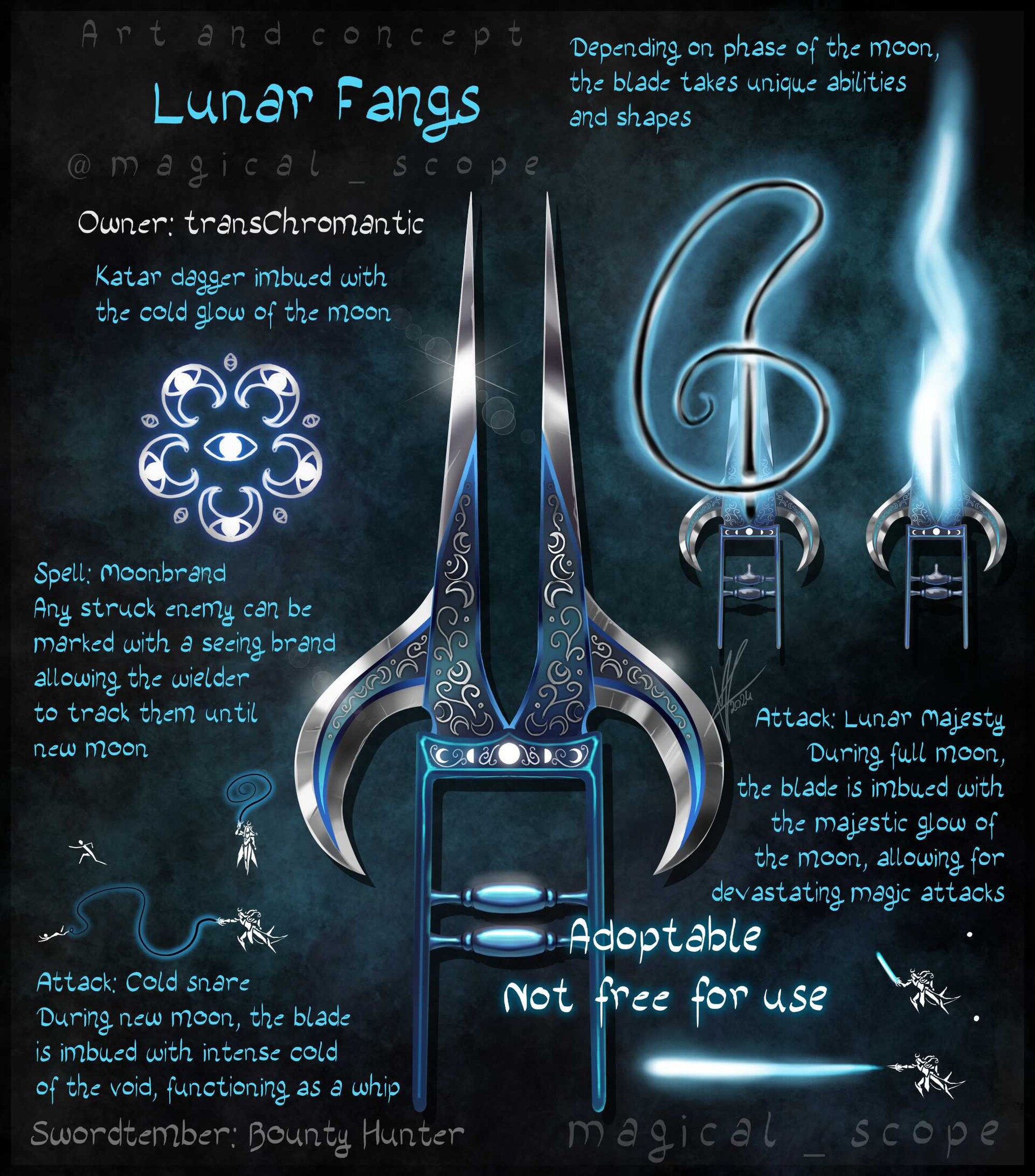 Magical Kaleidoscope - Lunar Fangs Swordtember 2024