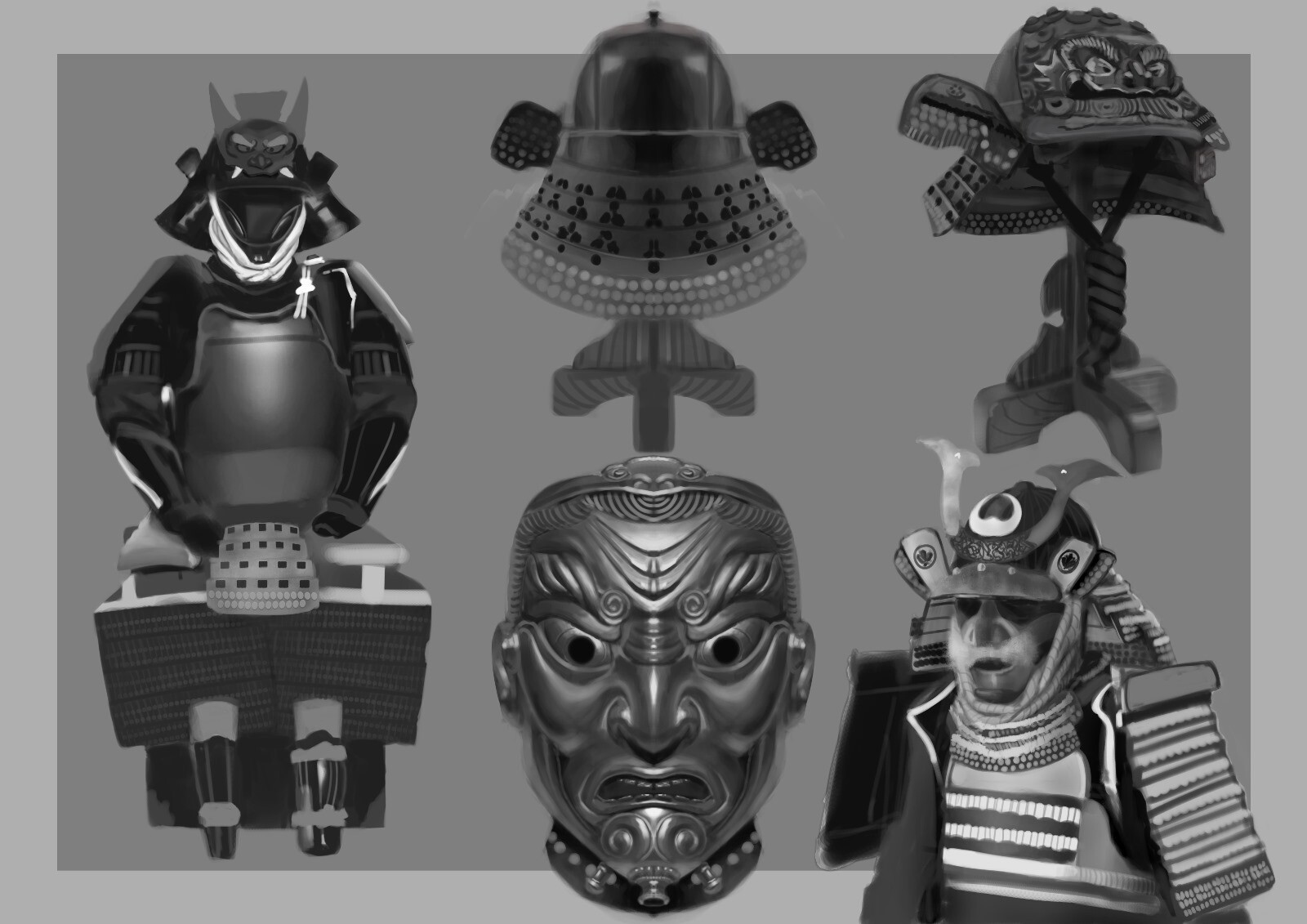 ArtStation - Samuri study