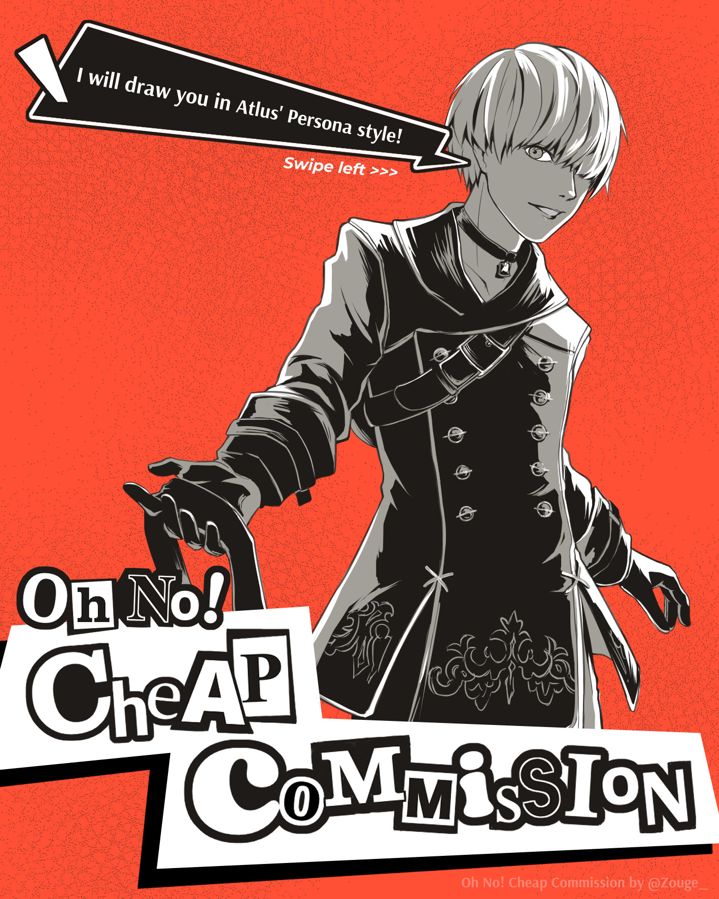 ArtStation - 9S in Persona Style