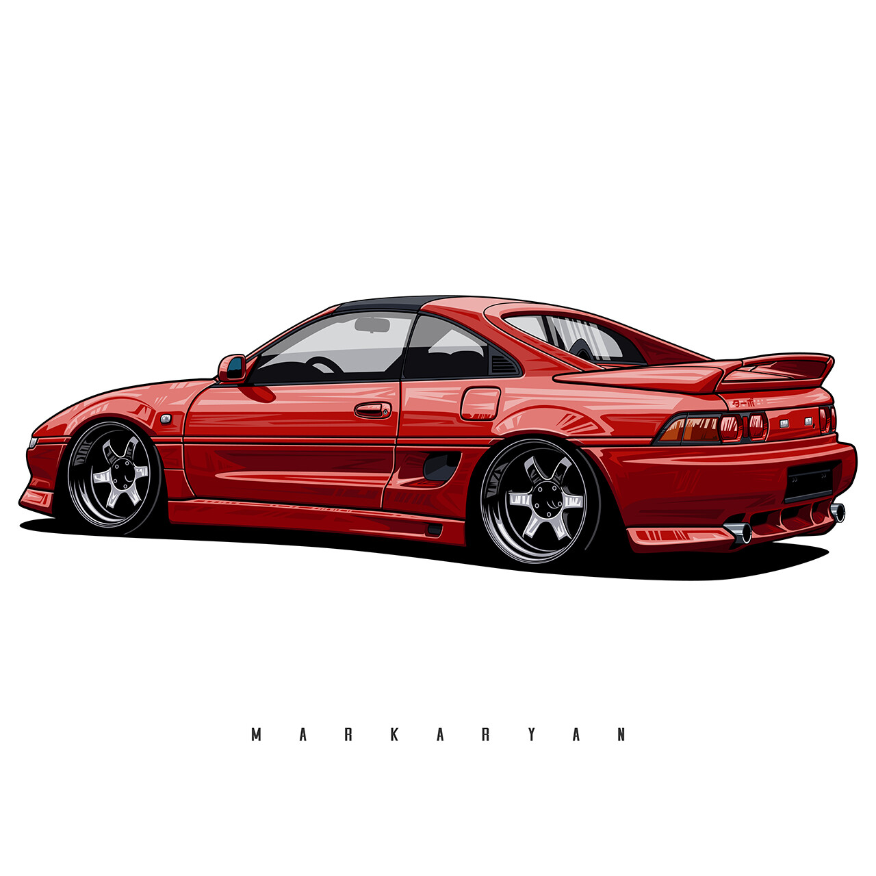 ArtStation - Toyota MR2