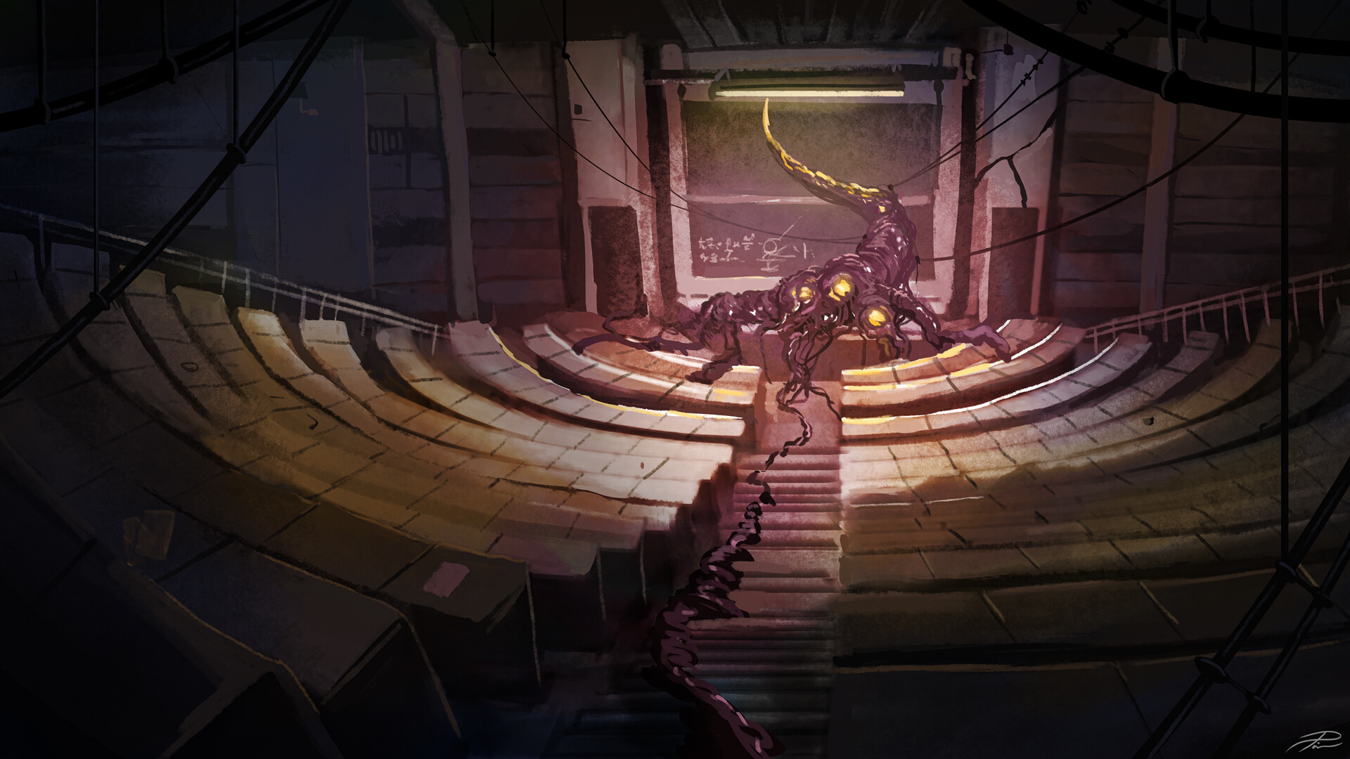 ArtStation - University Lecture Hall