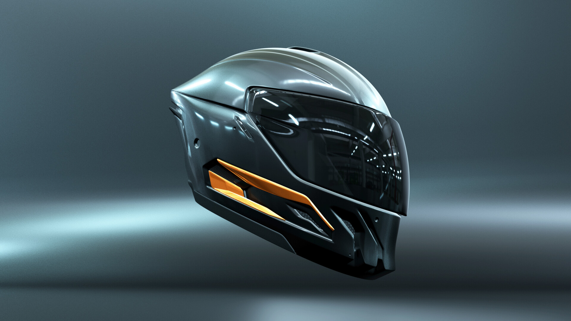 ArtStation - Elementza Motorbike Helmet