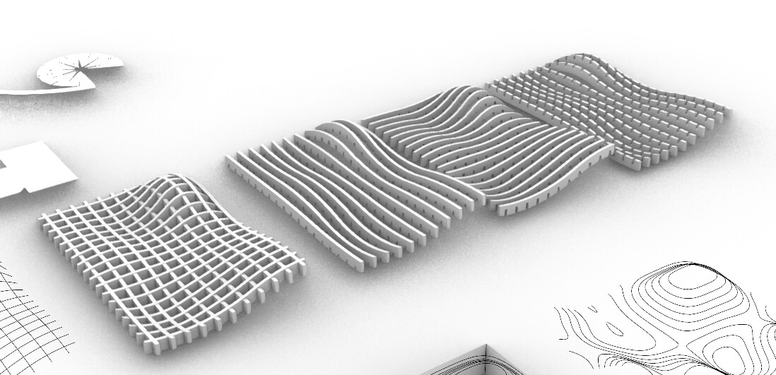 ArtStation - Rhino Basics - Waffle Structure and Topography