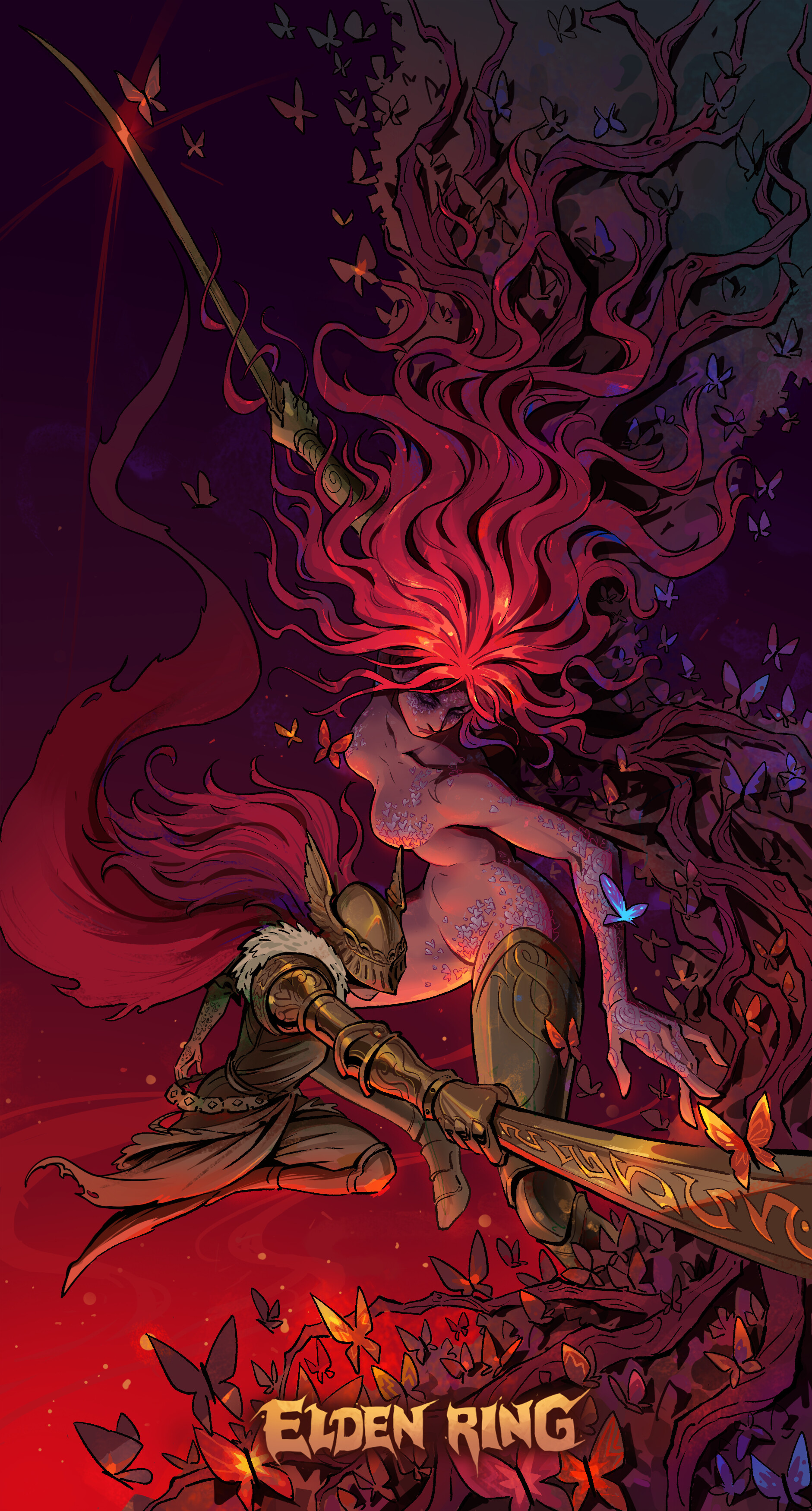 ArtStation - ELDEN RING-女武神