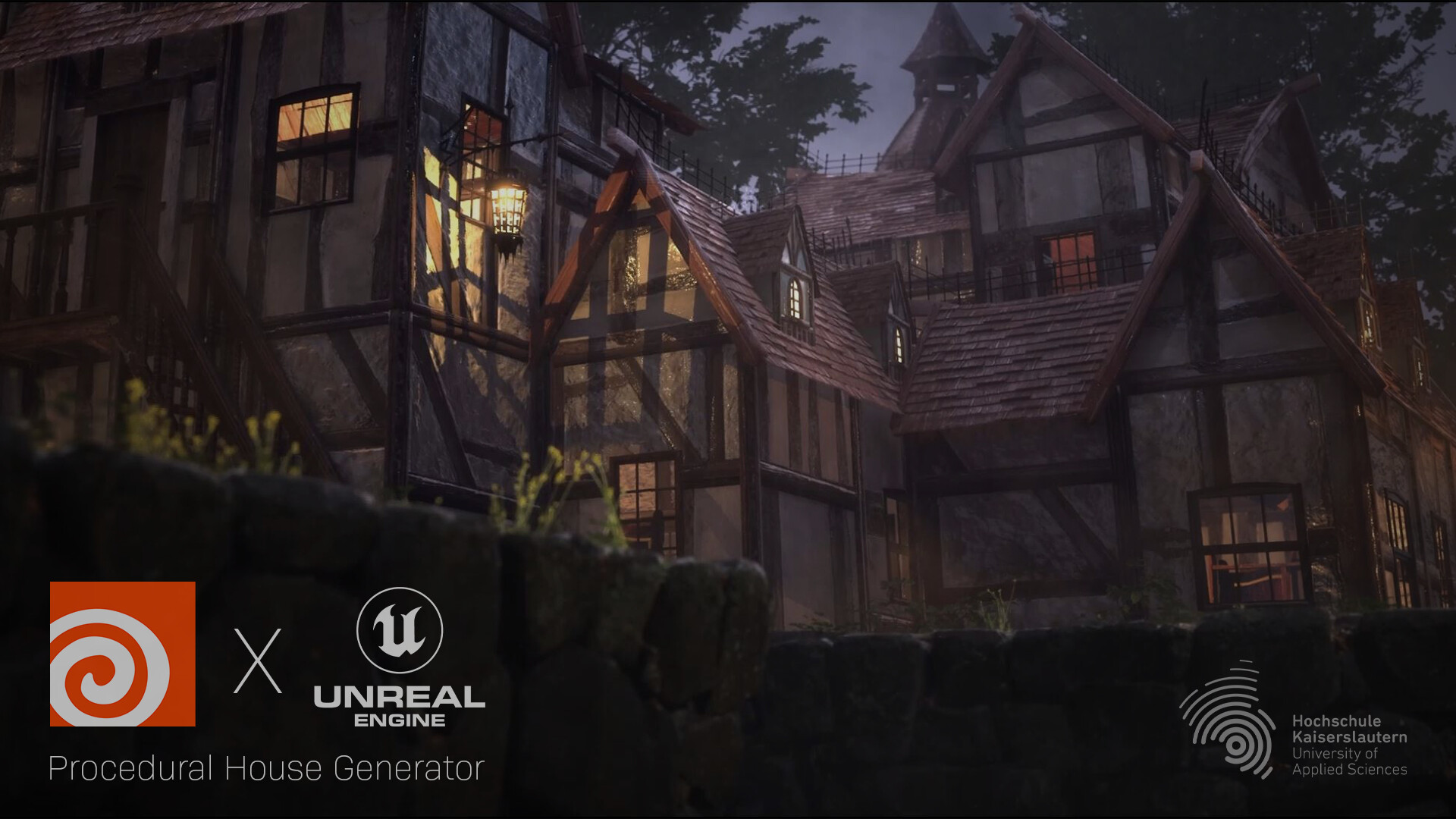 ArtStation - Procedural House Generator Houdini-Unreal