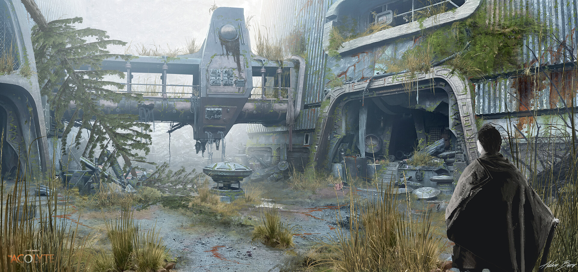 Adam Burn - Star Wars Acolyte: Brendok Courtyard