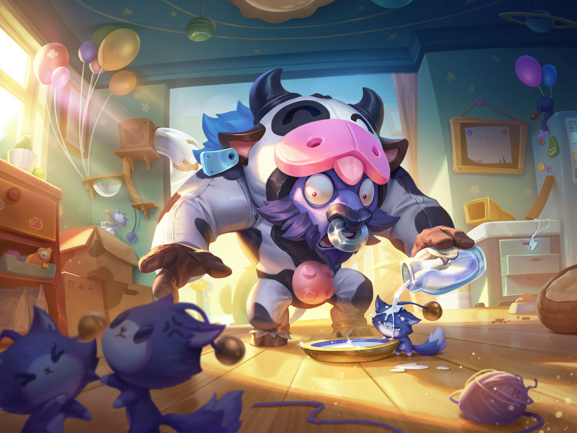 Pandart Studio - Moo Cow Alistar Poster
