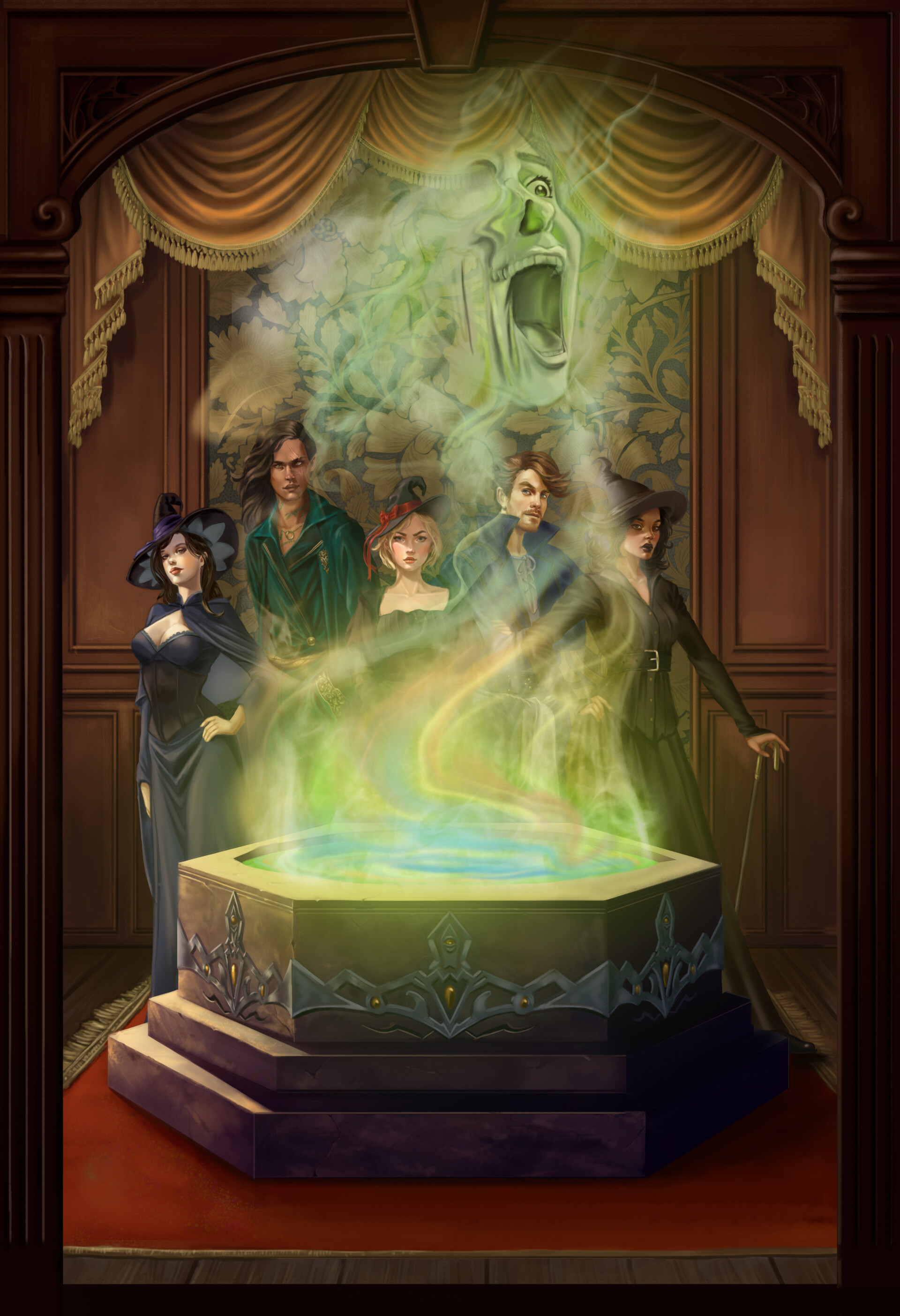 ArtStation - The Case of the Radiant Cauldron