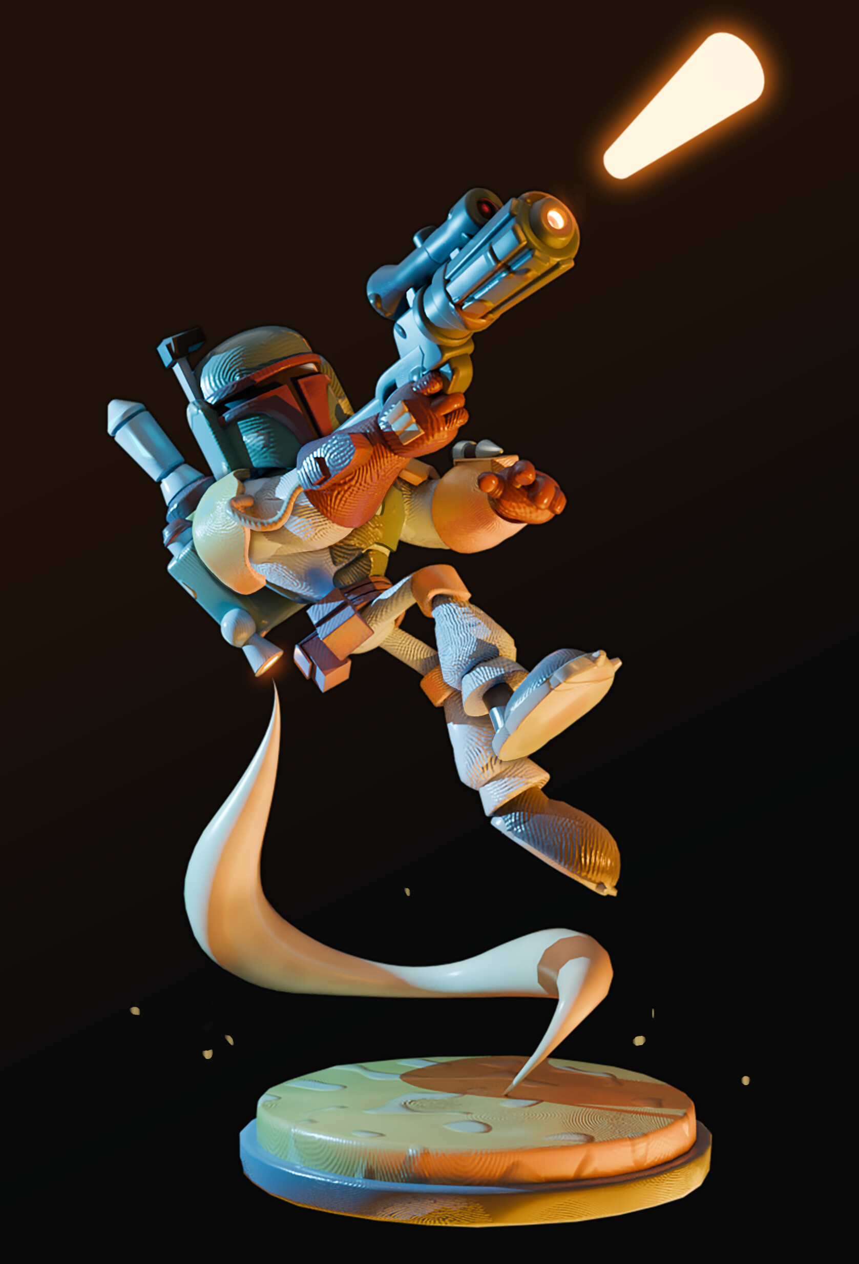 ArtStation - Boba Fett - Clay Fanart