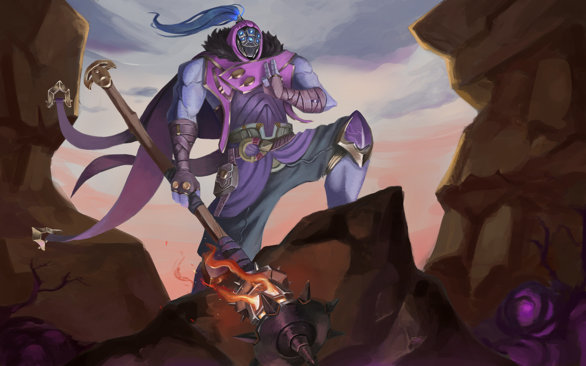 ArtStation - Jax, the grandmaster at arms