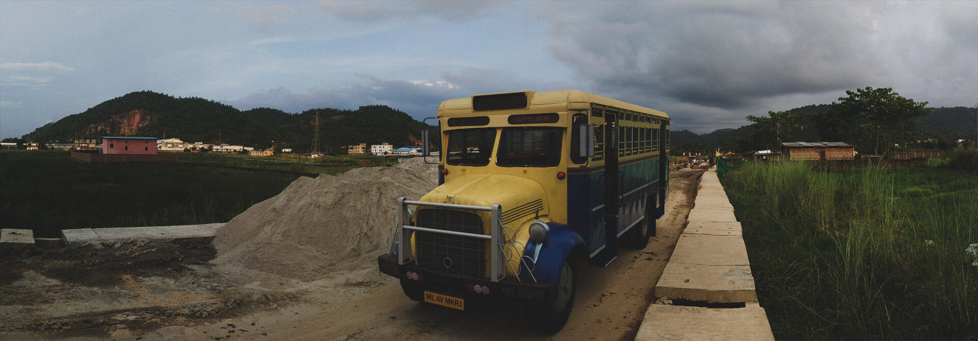ArtStation - Indian Bus (1964s Bedford and Tata Mercedes based)
