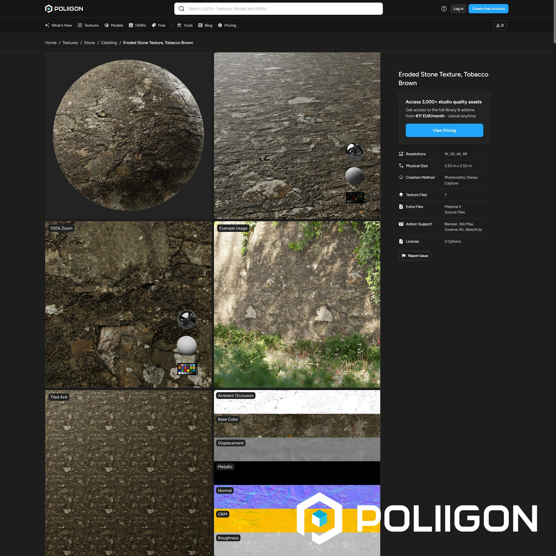 Jurand Macioszczyk Photogrammetry Portfolio - Poliigon Studio ...