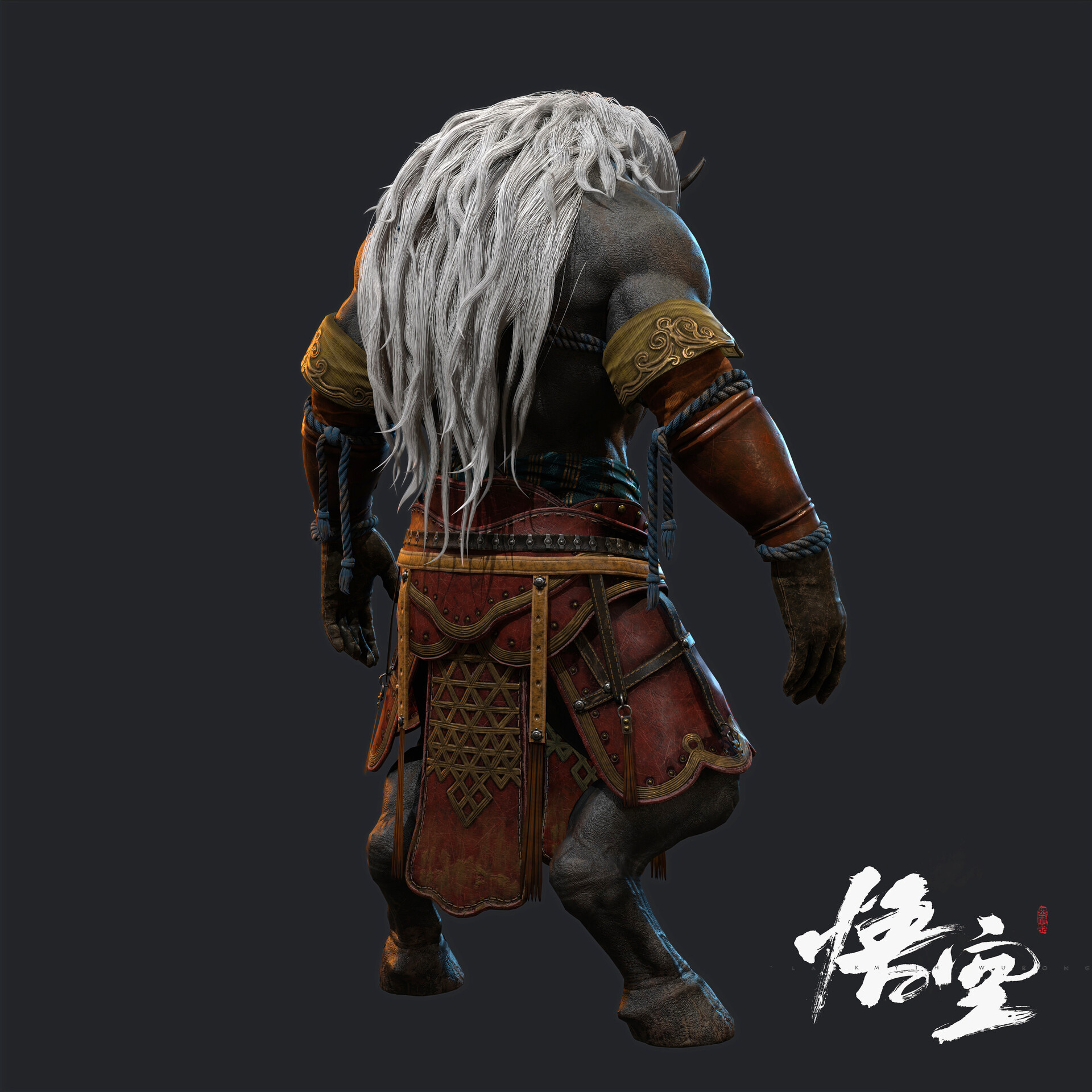 huan gugu - wukong Character Modeling——马哥