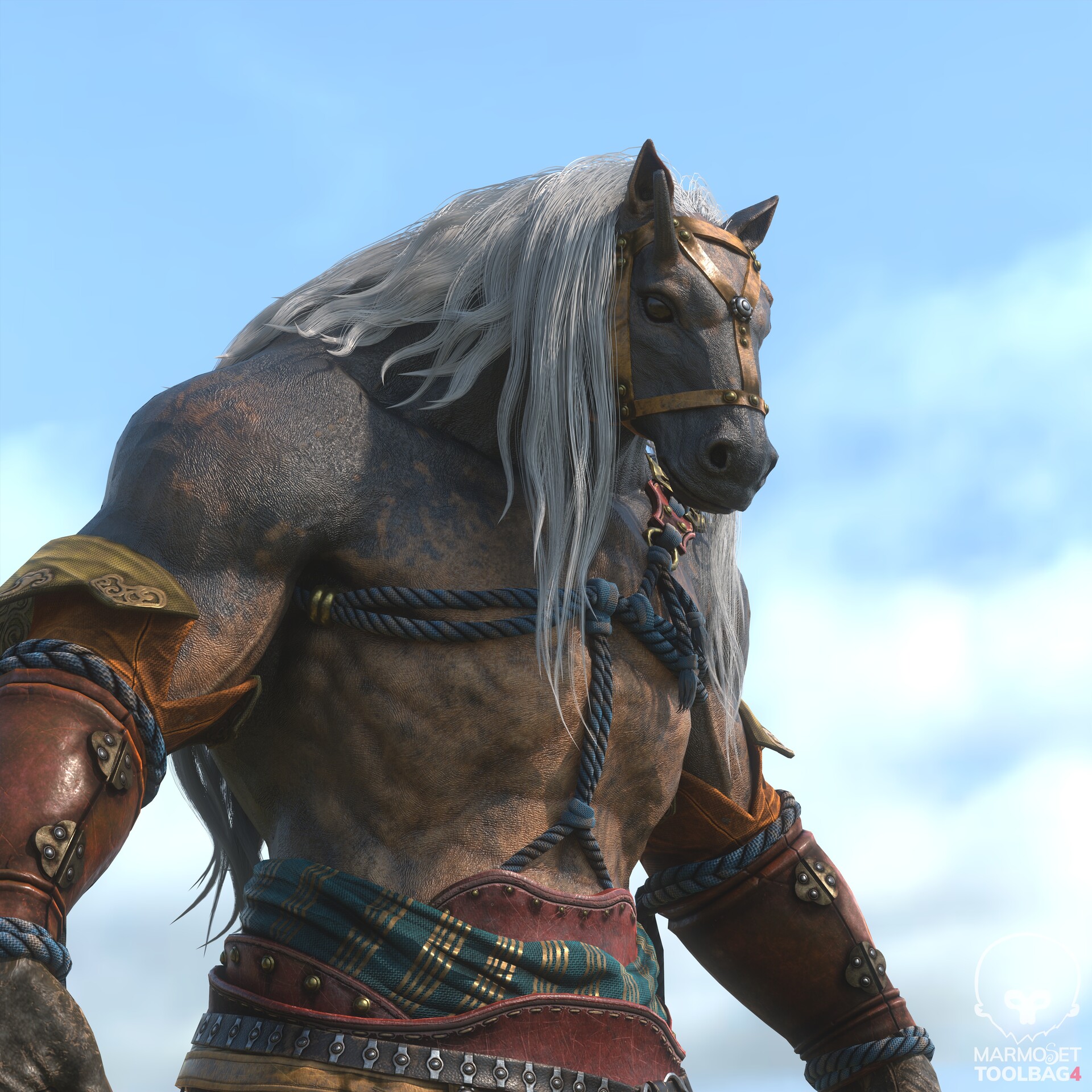 huan gugu - wukong Character Modeling——马哥