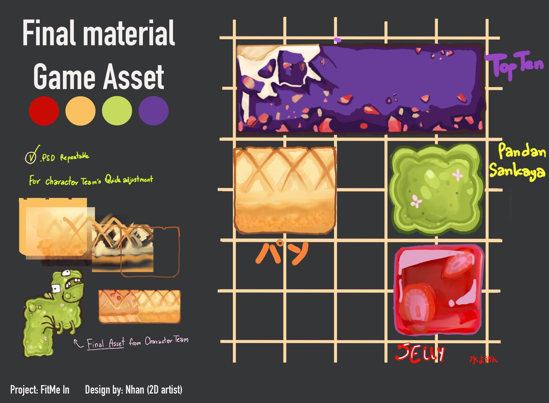ArtStation - Game Theme Design: grid game