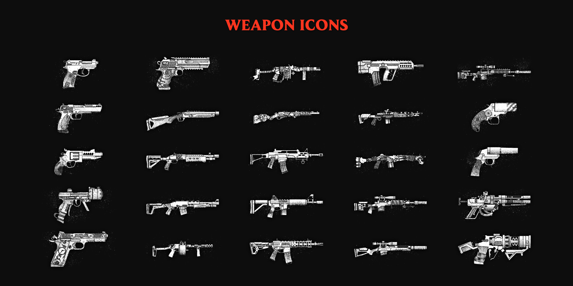 Dan Gilmore - Redfall: UI Icons