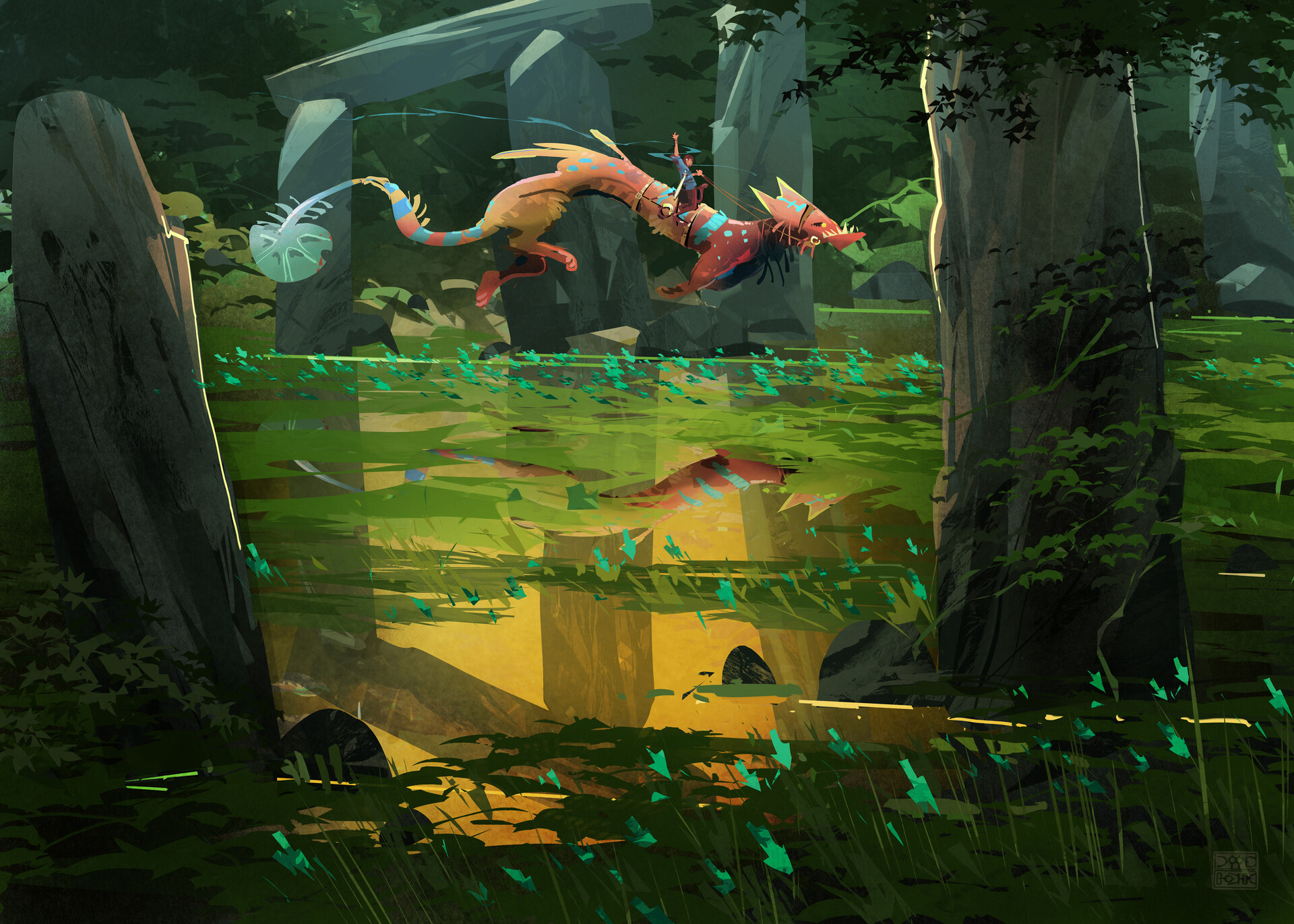 ArtStation - dragon rider