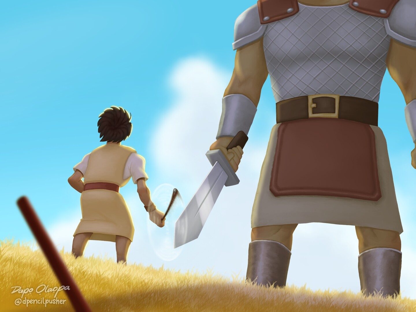 ArtStation - David vs. Goliath