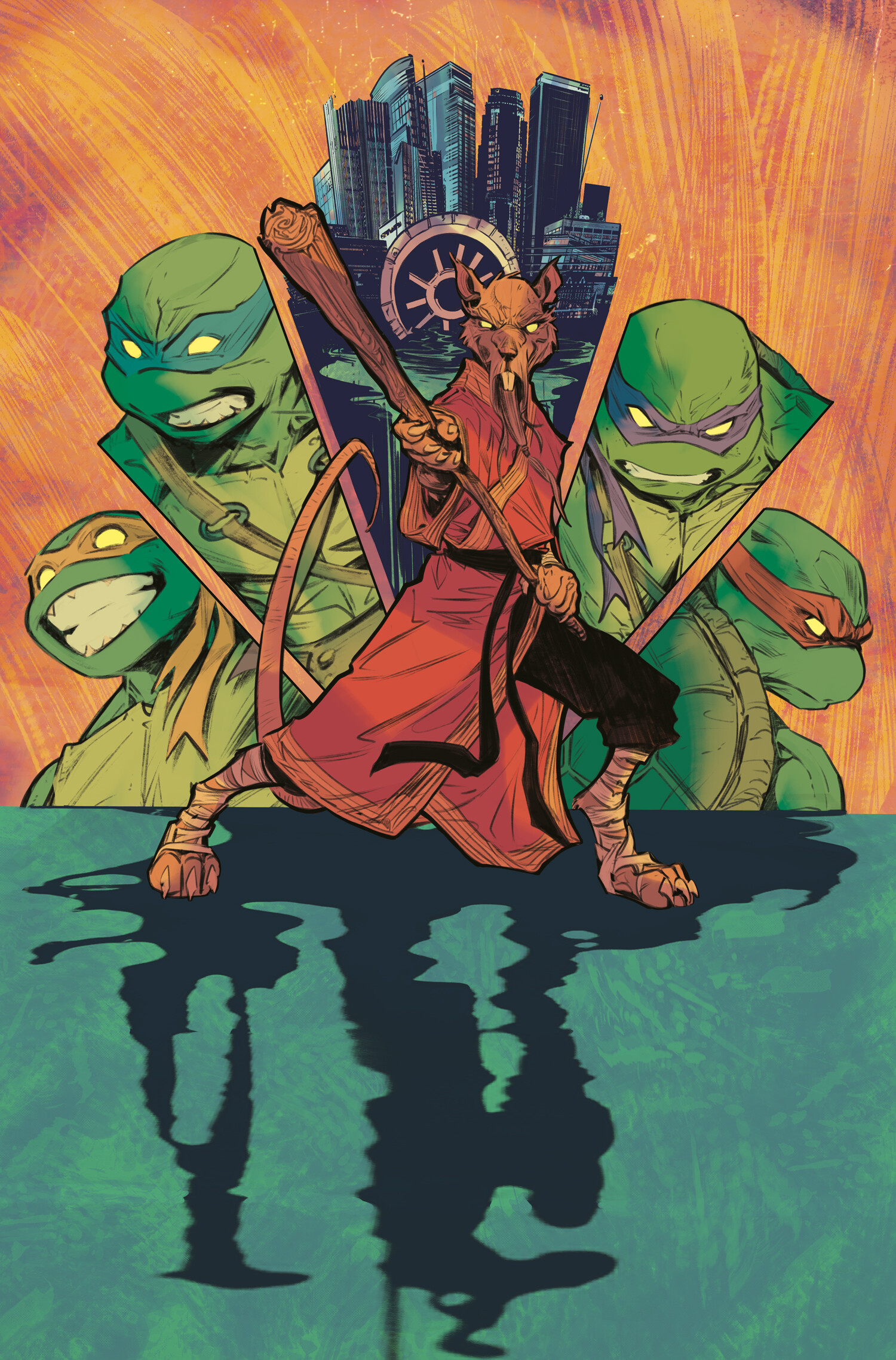 ArtStation - TMNT 01 Variant Cover COLORS w. Joelle Jones from SDCC ...