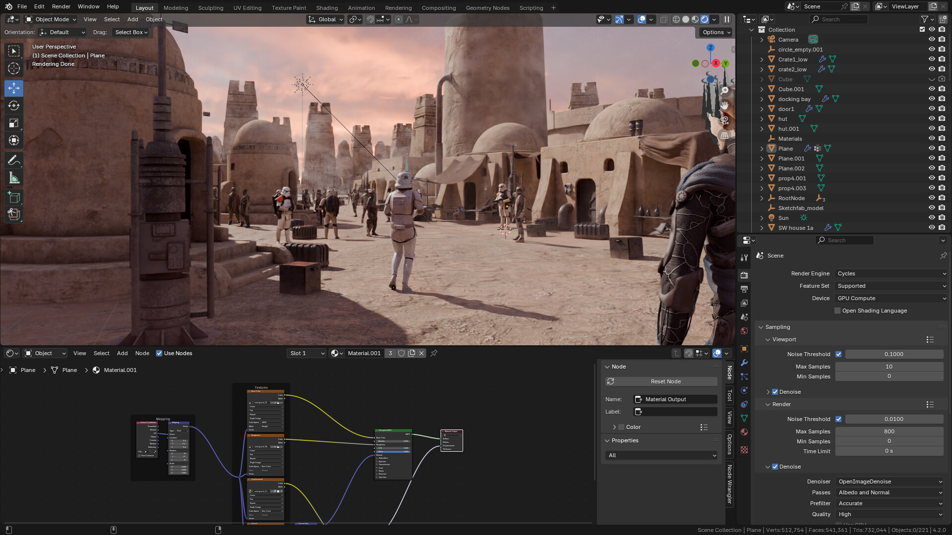 ChuckCG - Create a Star Wars Environment in Blender