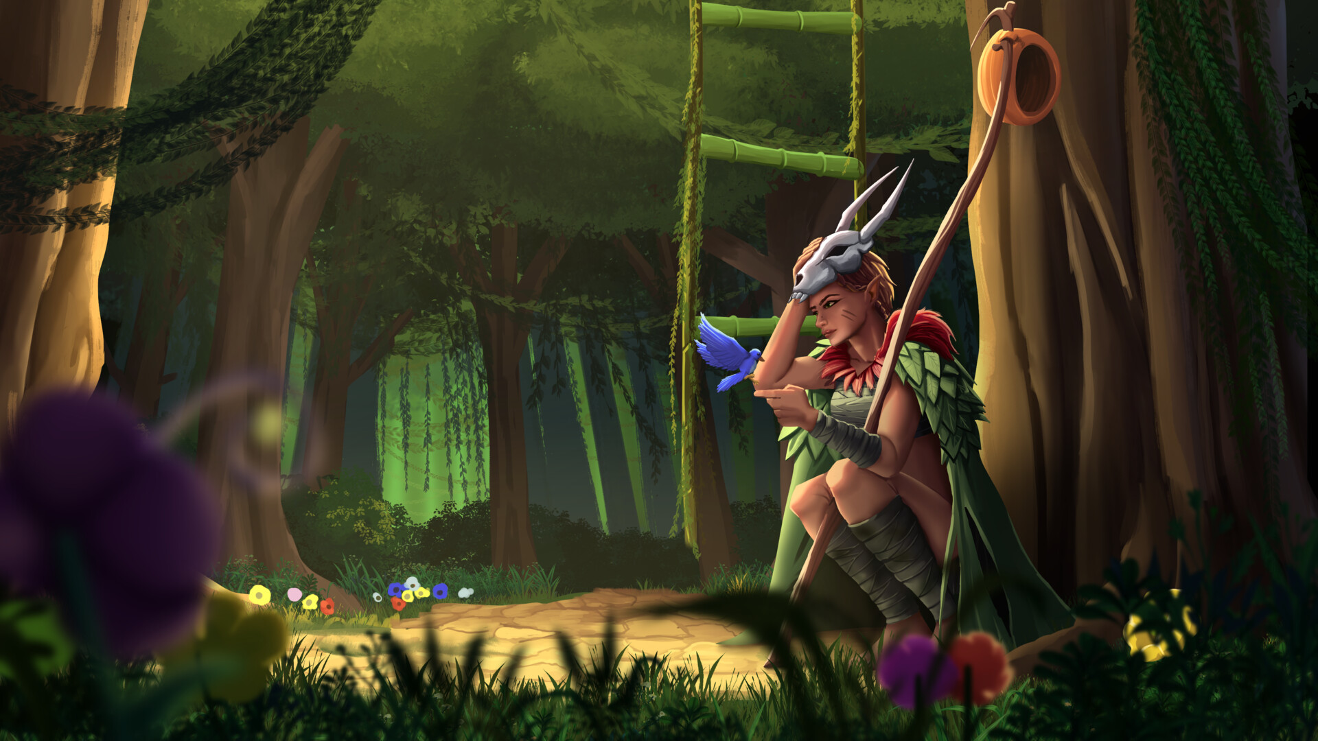 ArtStation - Keeper of the forest